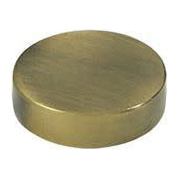 Deltana Scf100 1" Diameter Solid Brass Round Screw Covers - Brass ...
