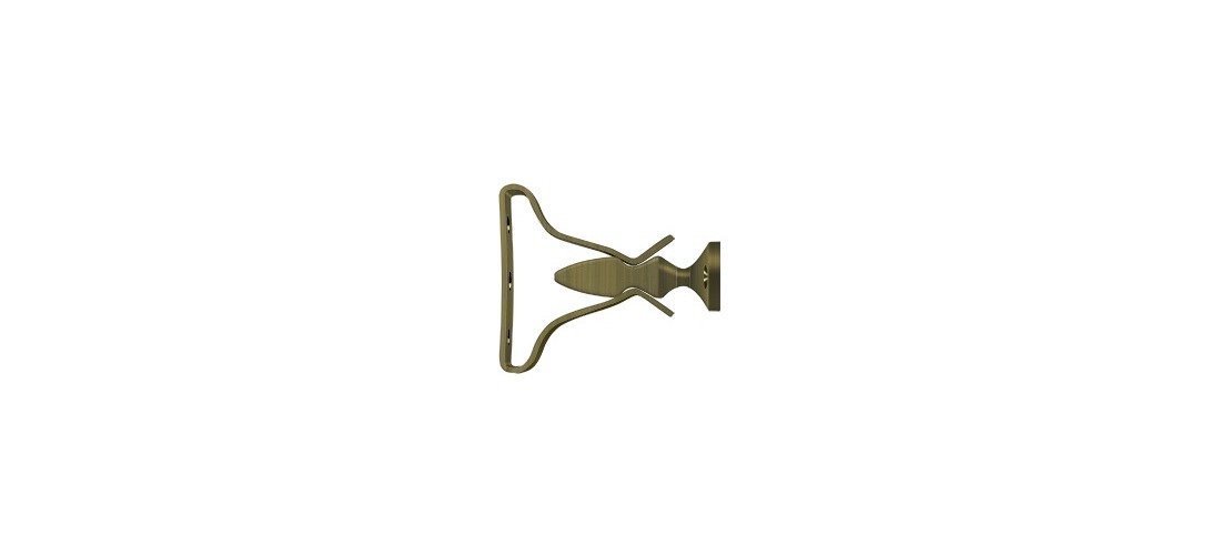 Deltana SDH193U5 Shutter Door Holder, 2-3/4" in Antique Brass - Walmart.com