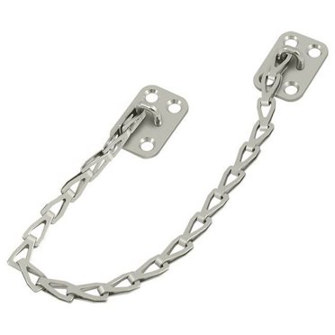 Deltana DCCV607 Crash Chain with Vinyl Cover; Steel; Satin Chrome ...