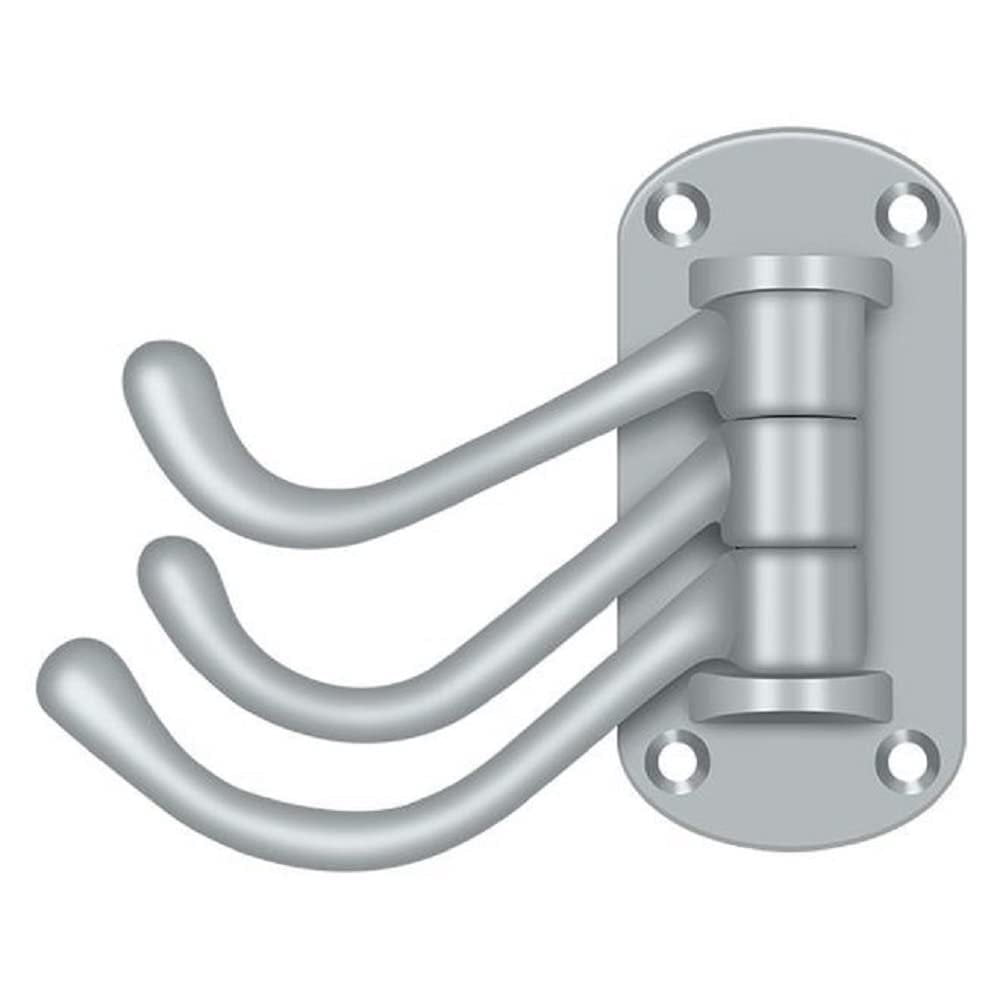 Deltana TSH40U26D 4-Inch Projection Heavy Duty Triple Swivel Hook ...