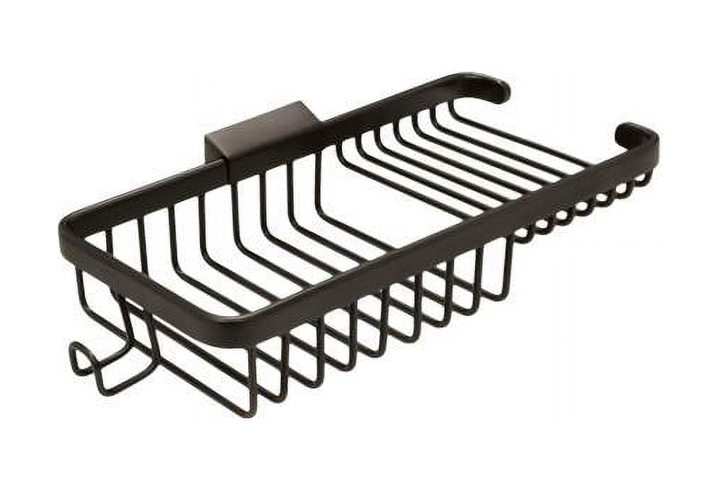 Deltana WBR1051HCR003 10-Inch Rectangular Wire Basket with Hook ...
