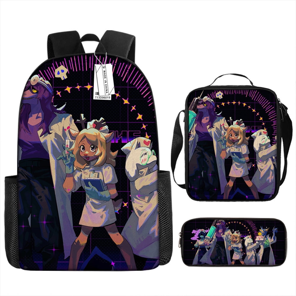 Deltarune 17-inch Backpack game Primary School Backpack Children's ...