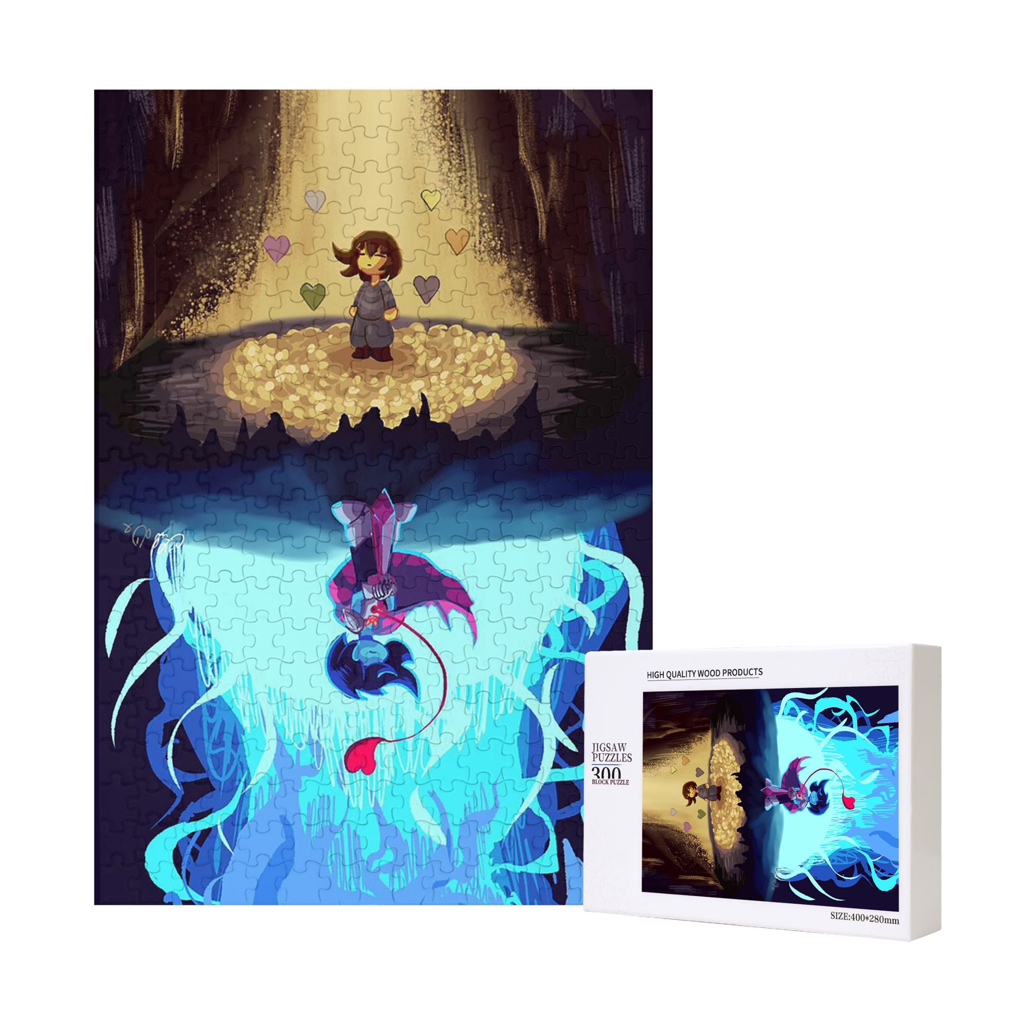 Deltarune 300 Piece Jigsaw Puzzle Picture Puzzle Glossy Sturdy Pieces ...