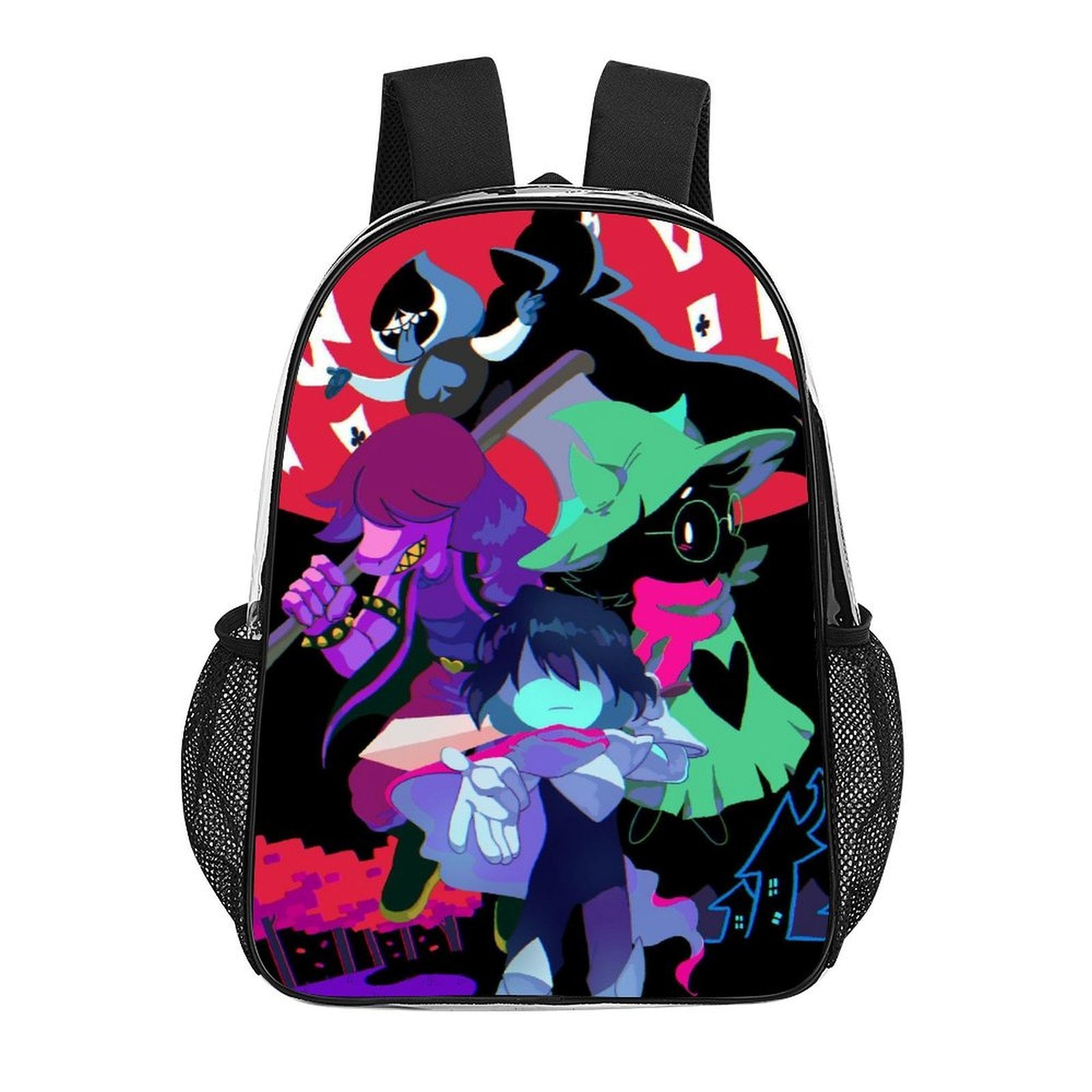 Deltarune A Highly Personalized Large Capacity Transparent Backpack ...