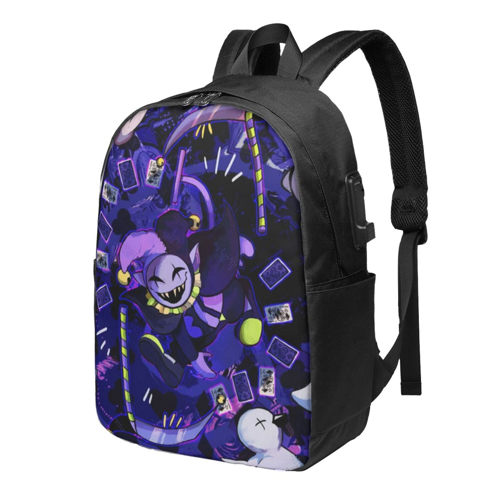 Deltarune Backpack With Usb Port Laptop Backpack Travel Hiking Bag ...