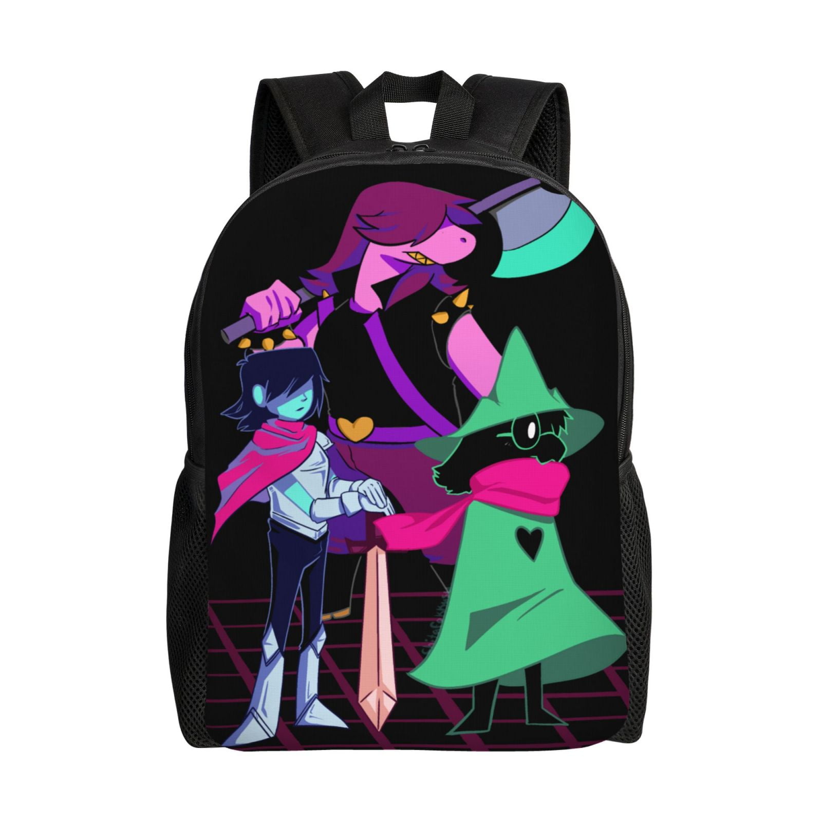 Deltarune Casual Daypack Rucksack Trendy Printed Backpack Knapsack ...