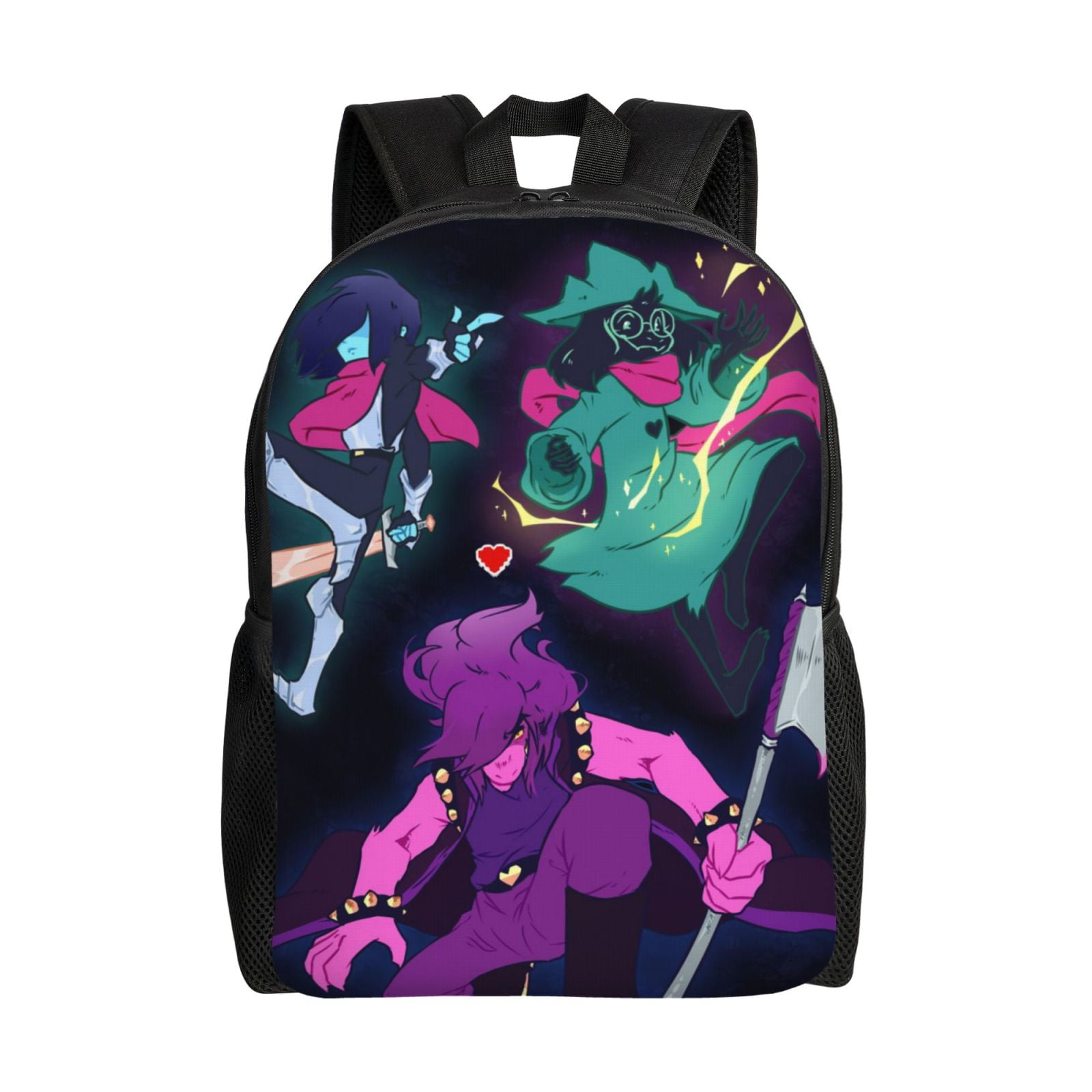 Deltarune Casual Daypack Rucksack Trendy Printed Backpack Knapsack ...