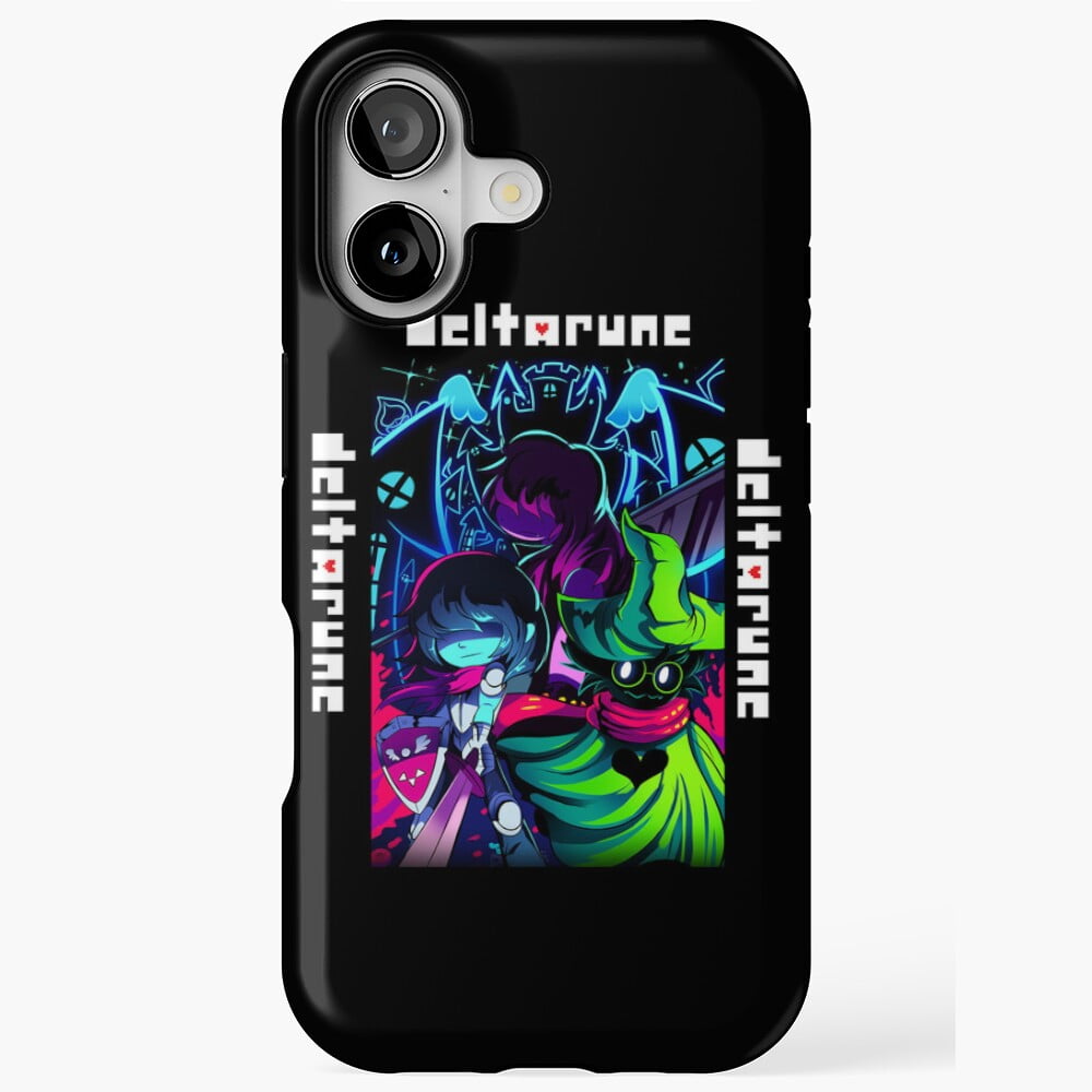 Deltarune Chapter 1 Meme Emblem Retro Case for iPhone 11 to 17 Pro Max ...