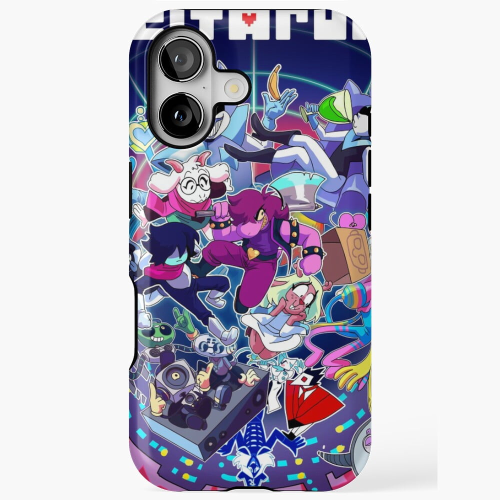 Deltarune Chapter 2 Meme Retro Pixel Cartoon Emblem Case for iPhone 11 ...