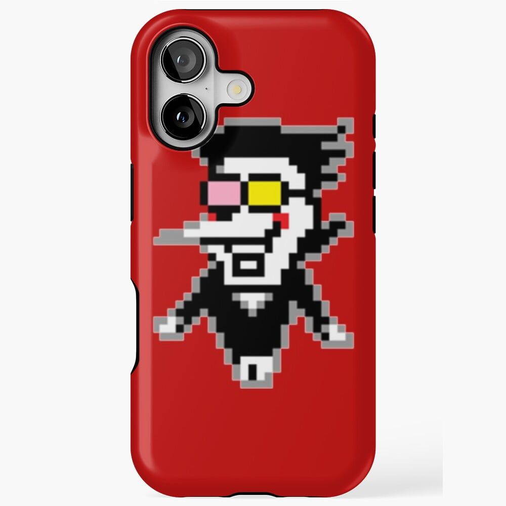 Deltarune Chapter 2 Spamton Meme Retro Pixel Cartoon Case For Iphone 11