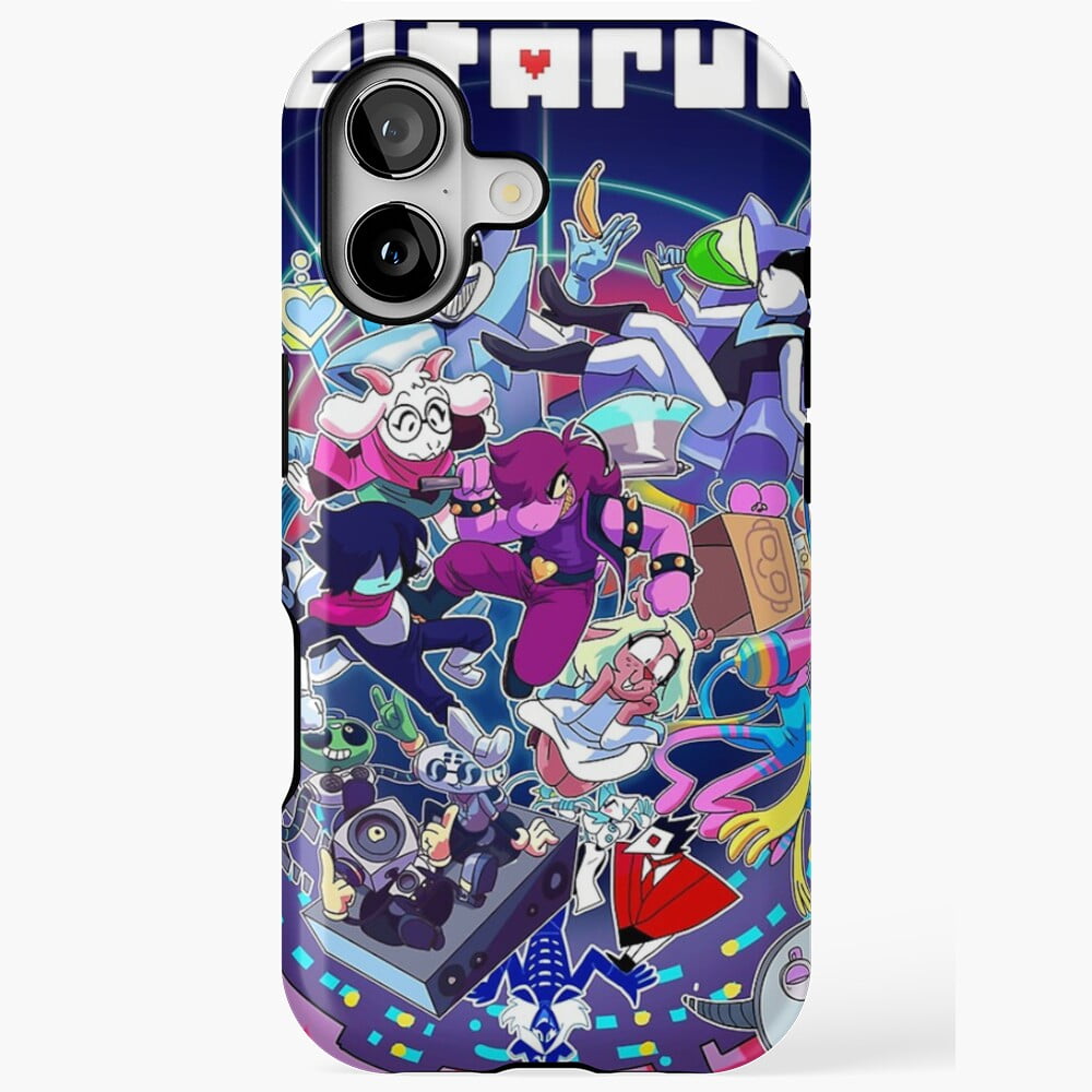 Deltarune Chapter Meme Retro Pixel Cartoon Emblem Graphic Case for ...