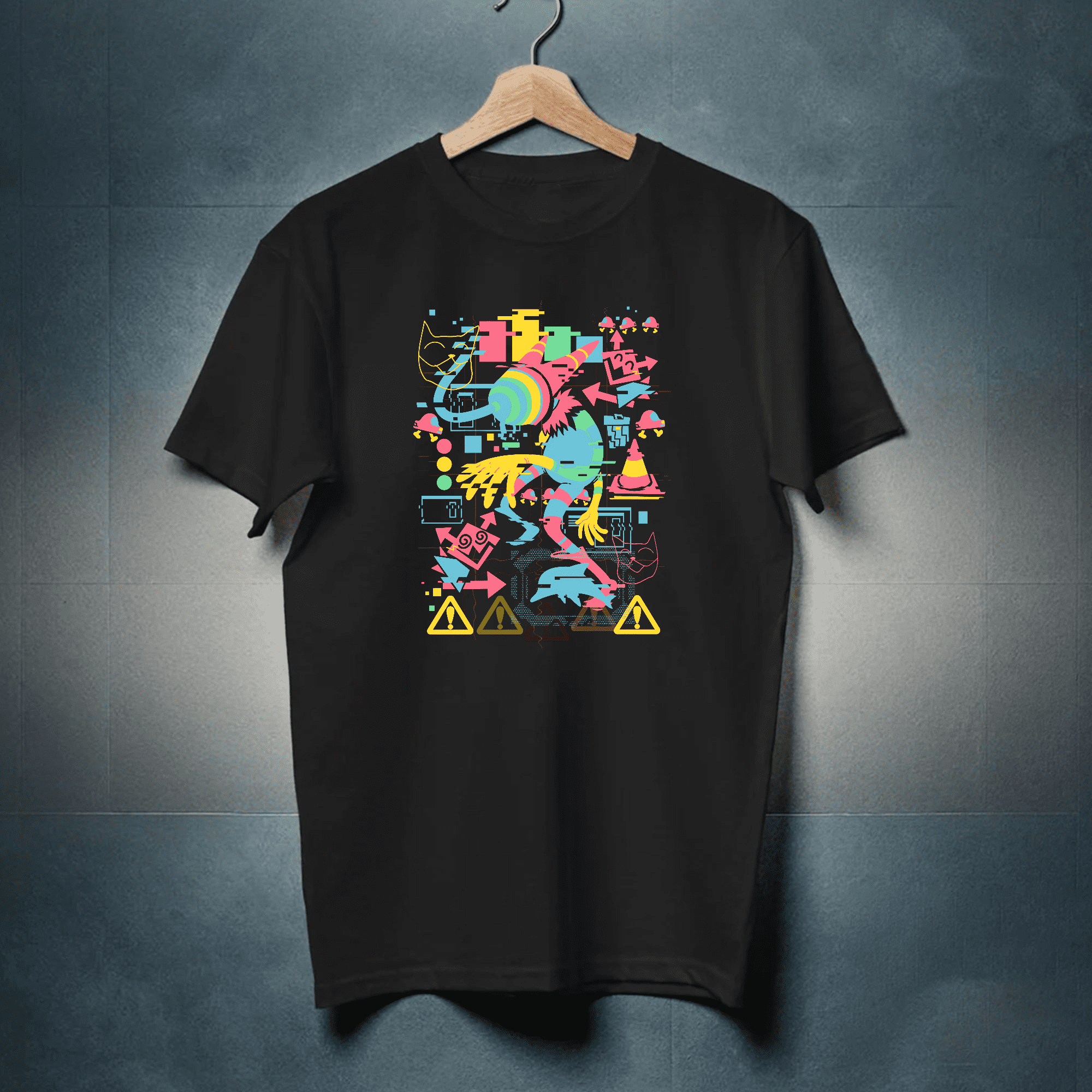 Deltarune Disruption Retro Pixel Inspired Game Art Unisex T-Shirt up to ...