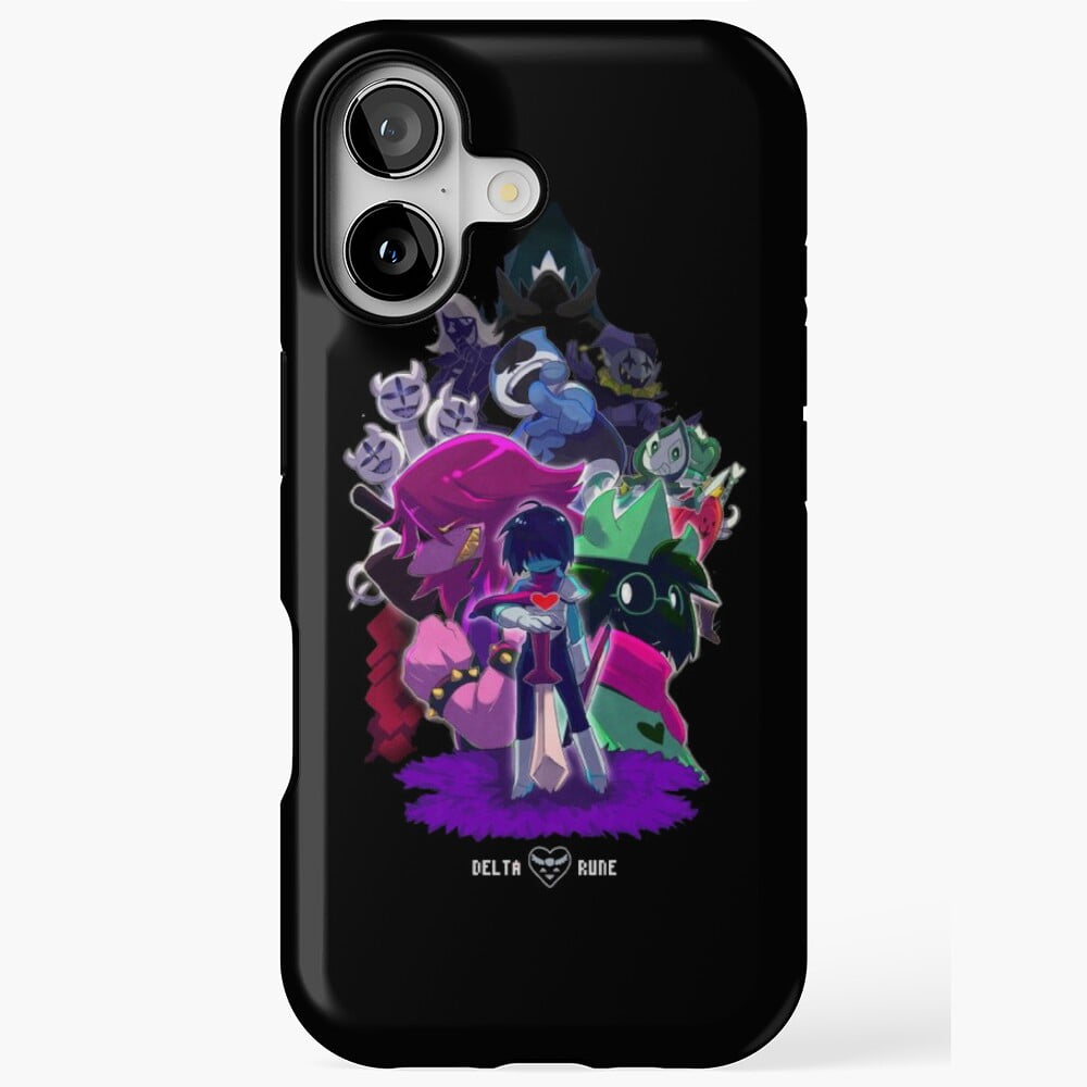 Deltarune Fan Art Kris Susie Ralsei Meme Case for iPhone 11 12 13 14 15 ...