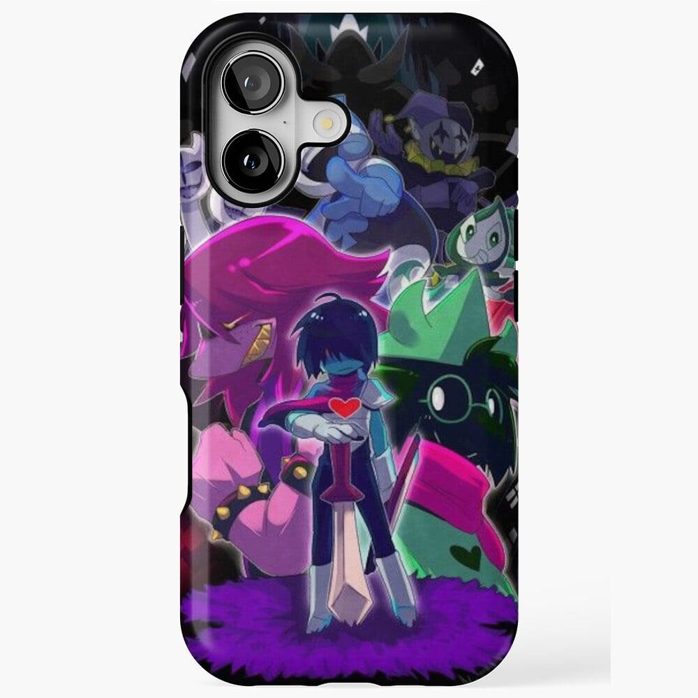 Deltarune Gameplay Characters Meme Retro Case for iPhone 17 16 15 14 13 ...