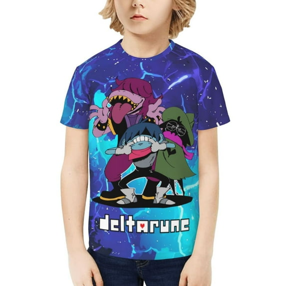 Deltarune Kids T-Shirt 3d Printed Graphic T-Shirts Boys And Girls Short ...
