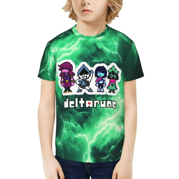Deltarune Kids T-Shirt 3d Printed Graphic T-Shirts Boys And Girls Short ...