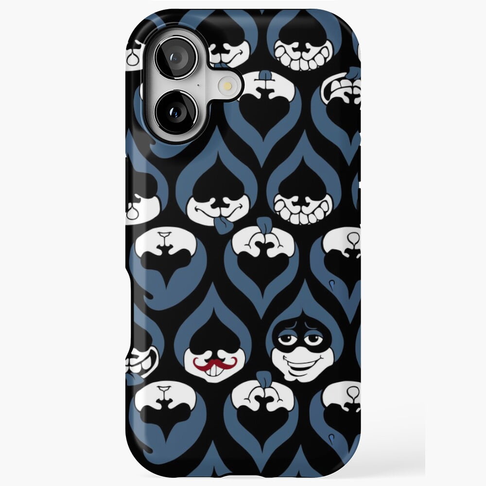 Deltarune Lancer Face Drop Pattern Meme Case for iPhone 17 16 15 14 13 ...
