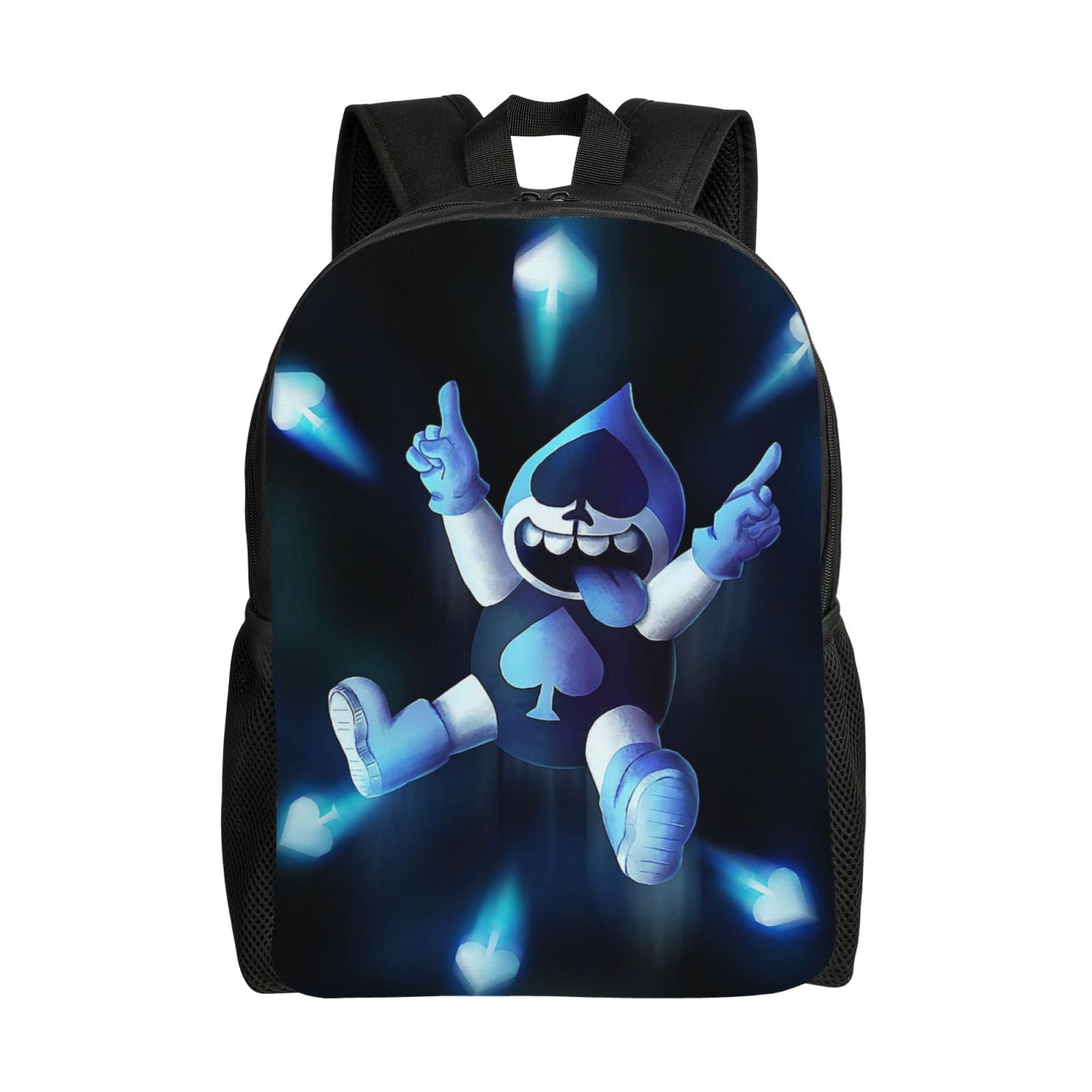 Deltarune Lancer Large Backpack Lightweight Laptop Bag Daypack Bookbag ...