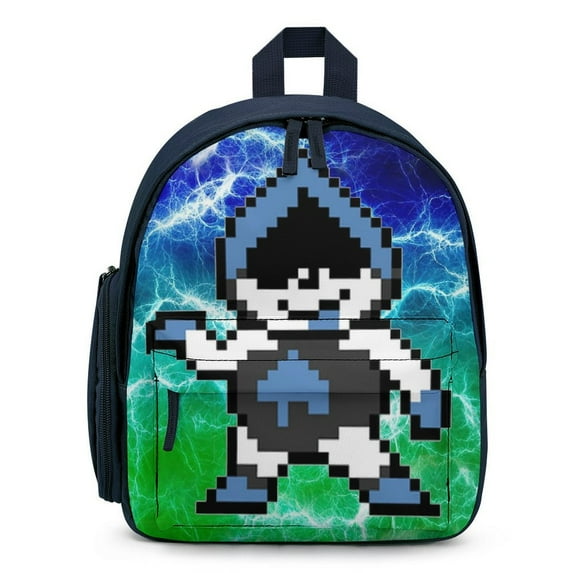 Deltarune Lancer Lightweight Backpack Shoulder Bags Small Bookbag ...