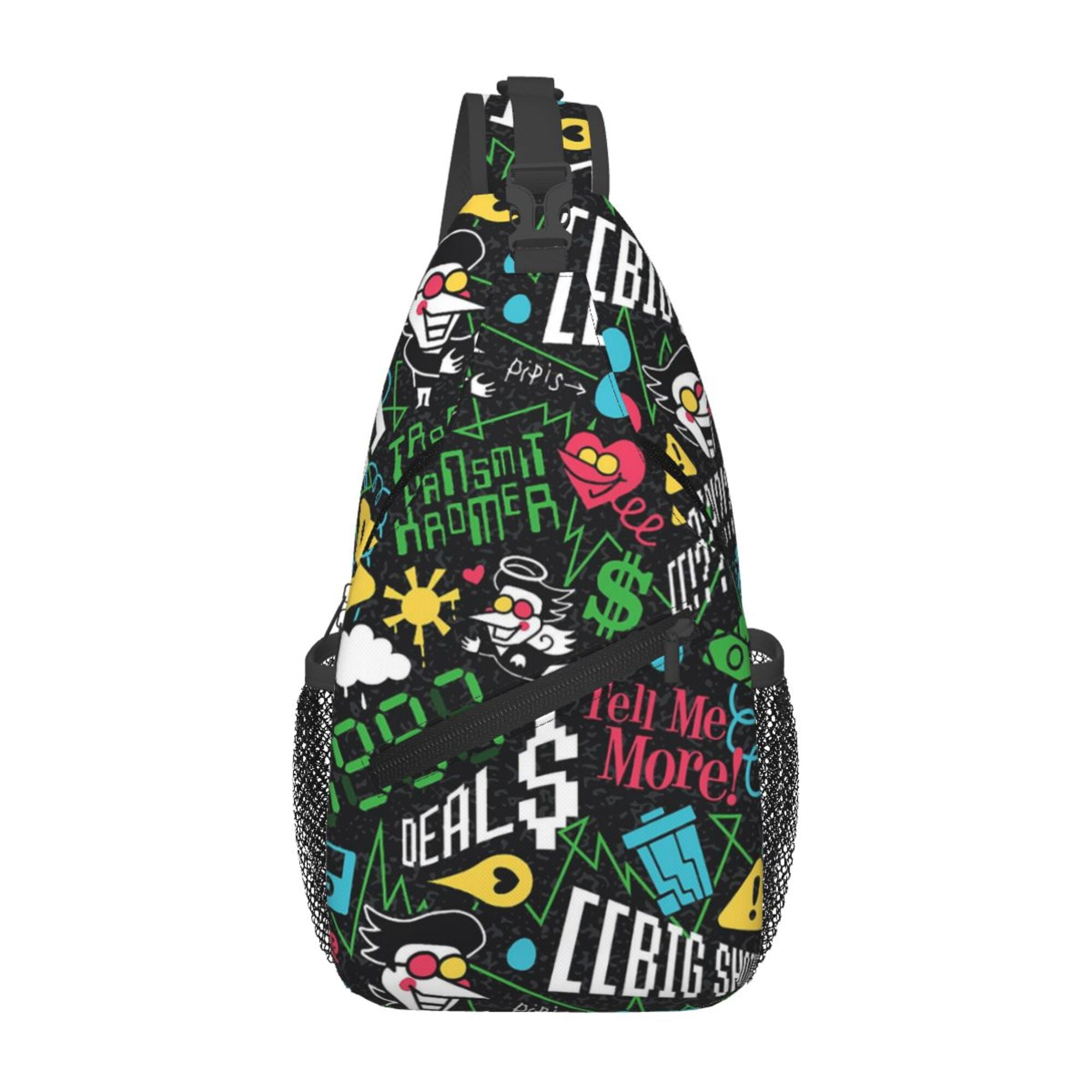 Deltarune Lightweight Cross Chest Bag Diagonally Sling Bag Crossbody ...
