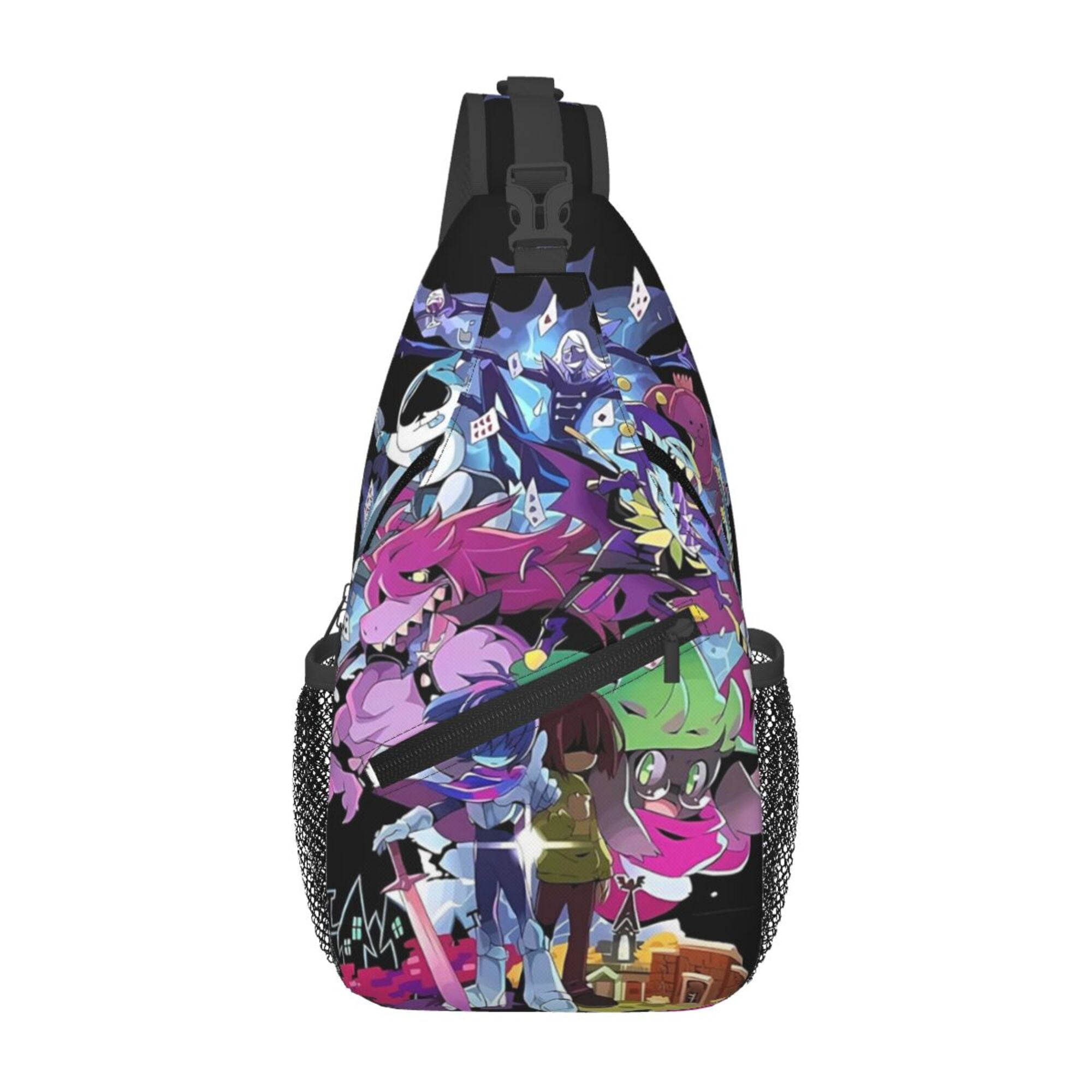 Deltarune Lightweight Cross Chest Bag Diagonally Sling Bag Crossbody ...