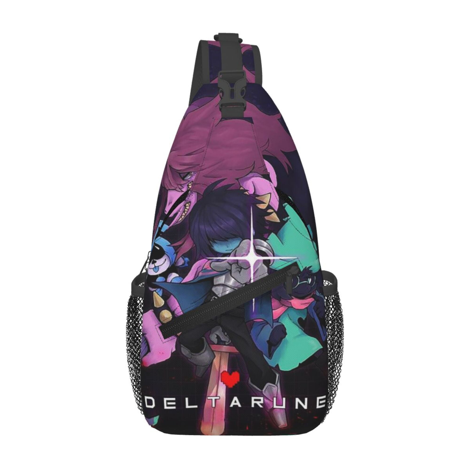 Deltarune Lightweight Cross Chest Bag Diagonally Sling Bag Crossbody ...