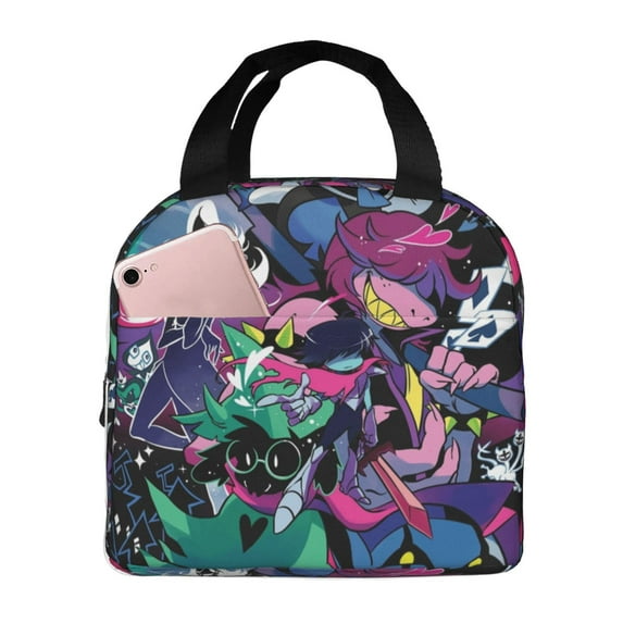 Deltarune Lunch Bag Reusable Thermal Lunch Sack Portable Insulated ...