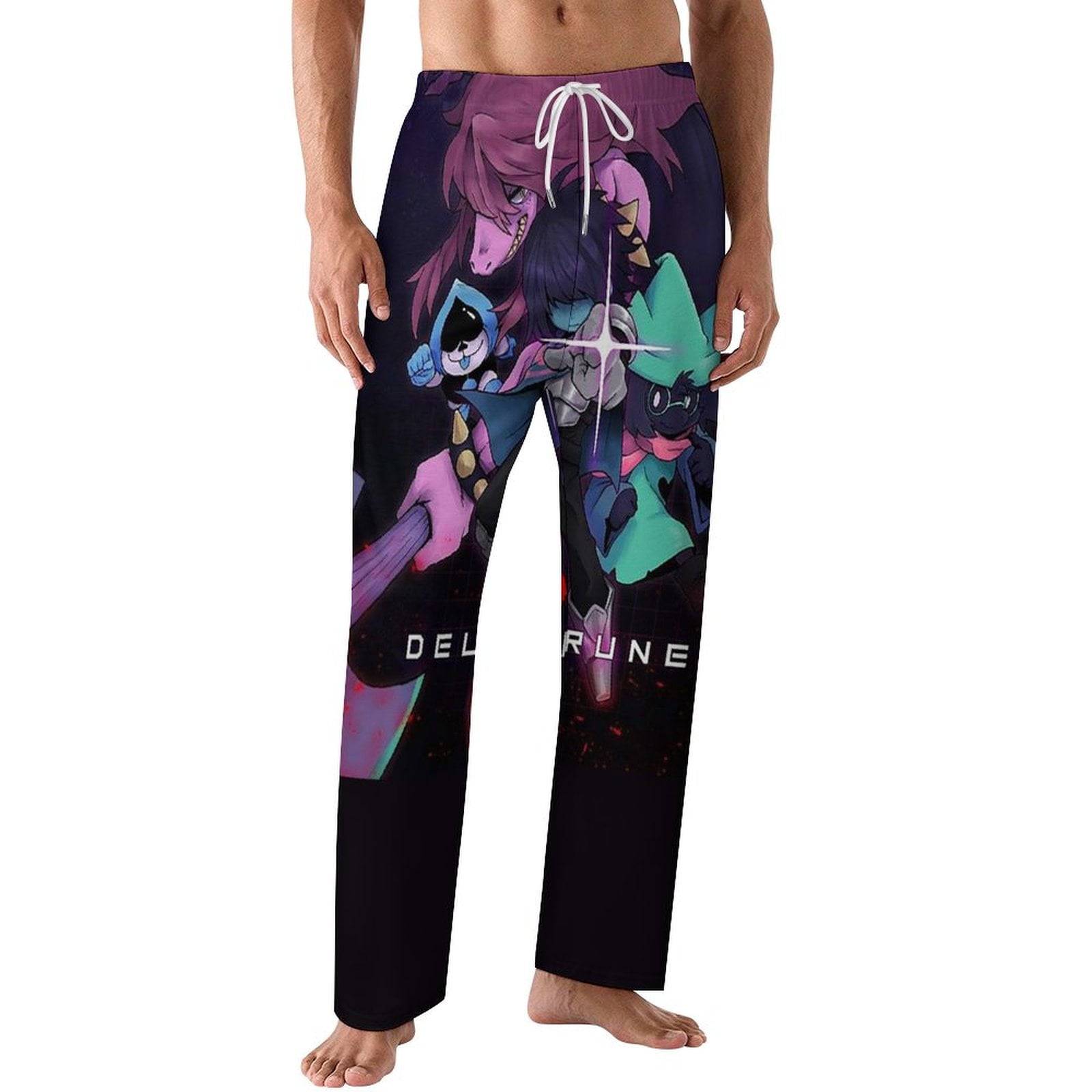 Deltarune Men's Pajamas Long Pants Home Pjs Sleepwear Pant Pajama ...