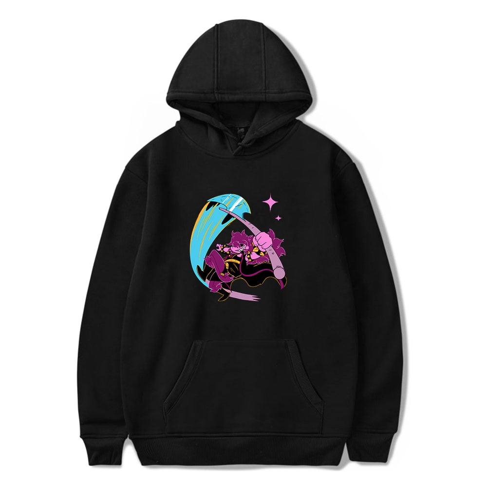 Deltarune Merch Rudebuster Hoodie Men's Hip Hop Printing Pullover ...