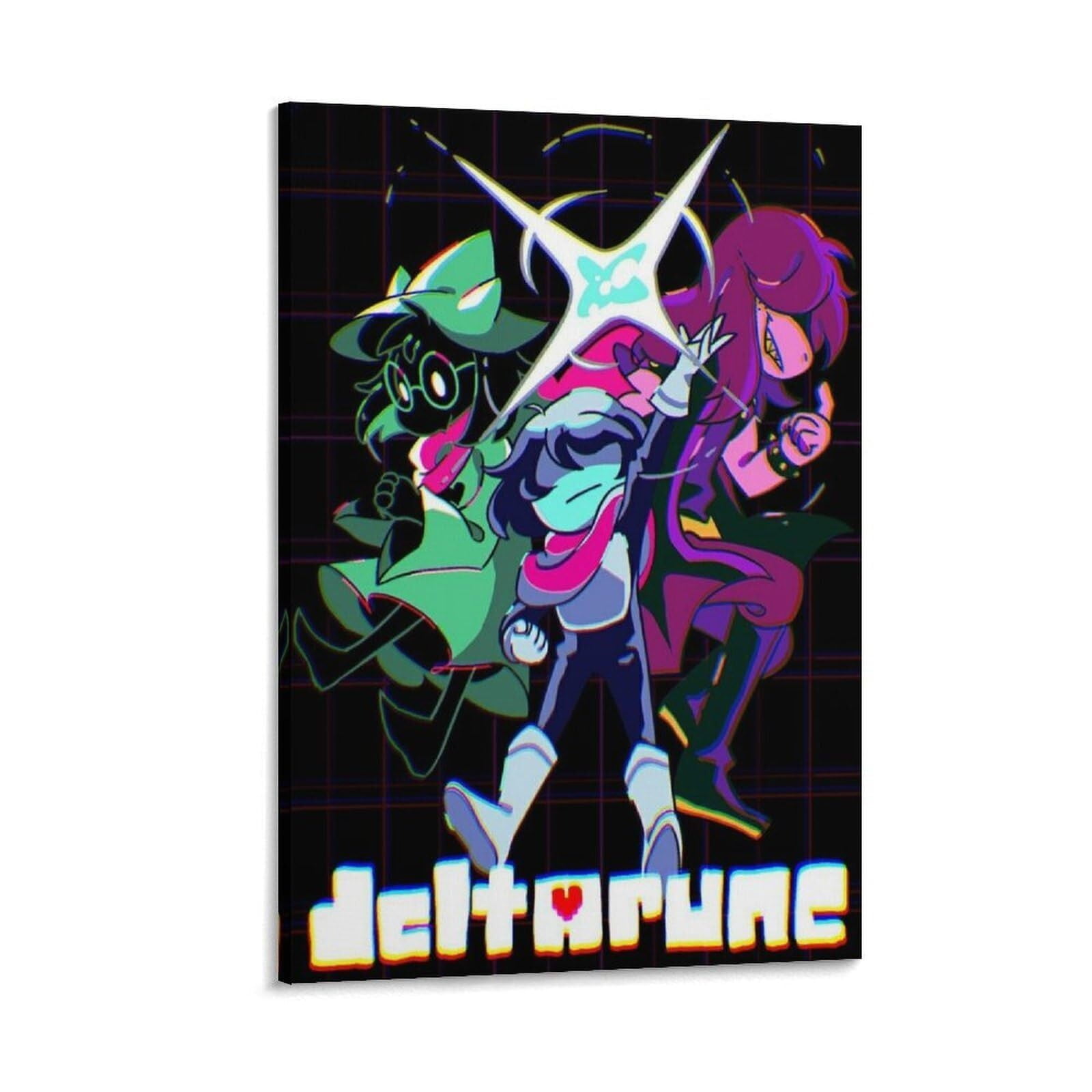 Deltarune Poster Canvas Wall Art Posters For Room Aesthetic And ...