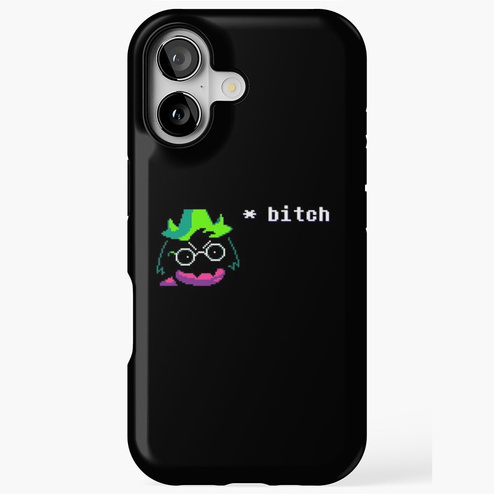 Deltarune Ralsei Meme Retro Funny Graphic Case for iPhone 11 through 17 ...