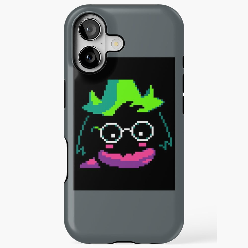 Deltarune Ralsei Meme Retro Pixel Cartoon Graphic Case for iPhone 11 12 ...