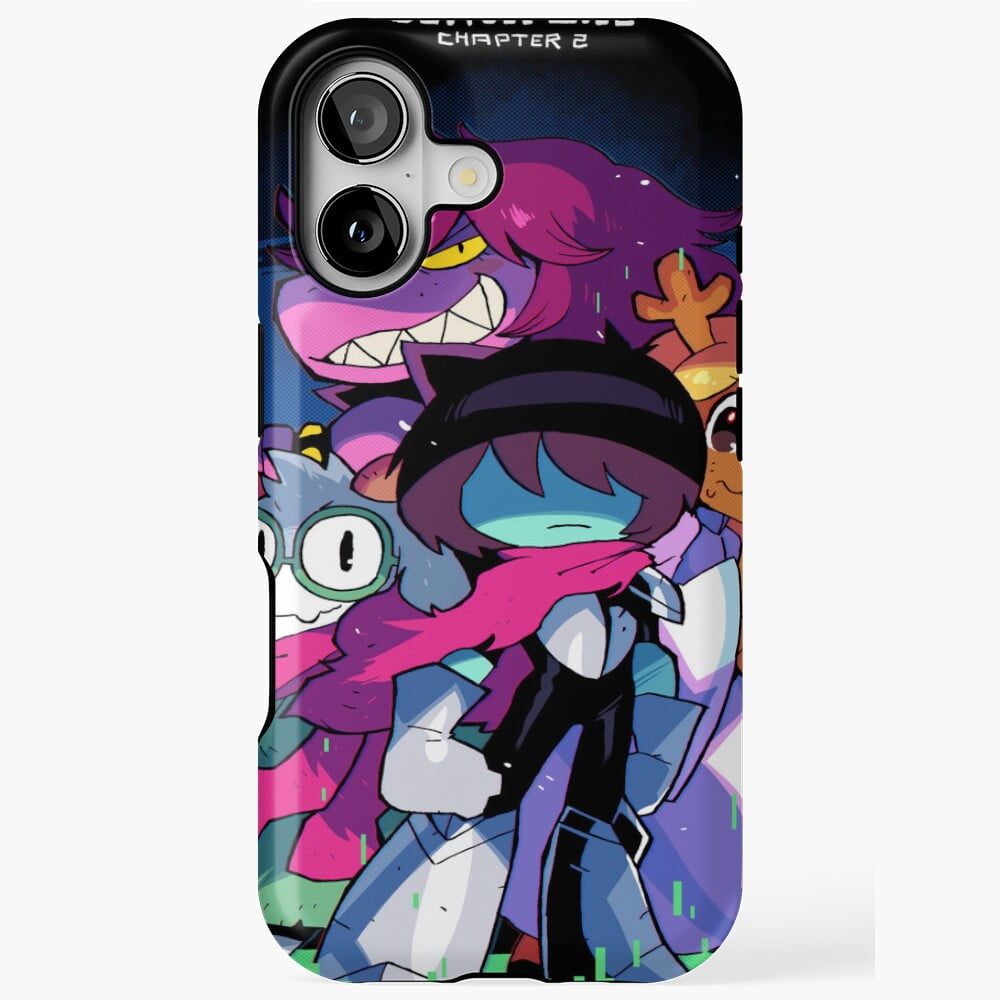 Deltarune Retro Pixel Cartoon Meme Emblem Graphic Case for iPhone 11 12 ...
