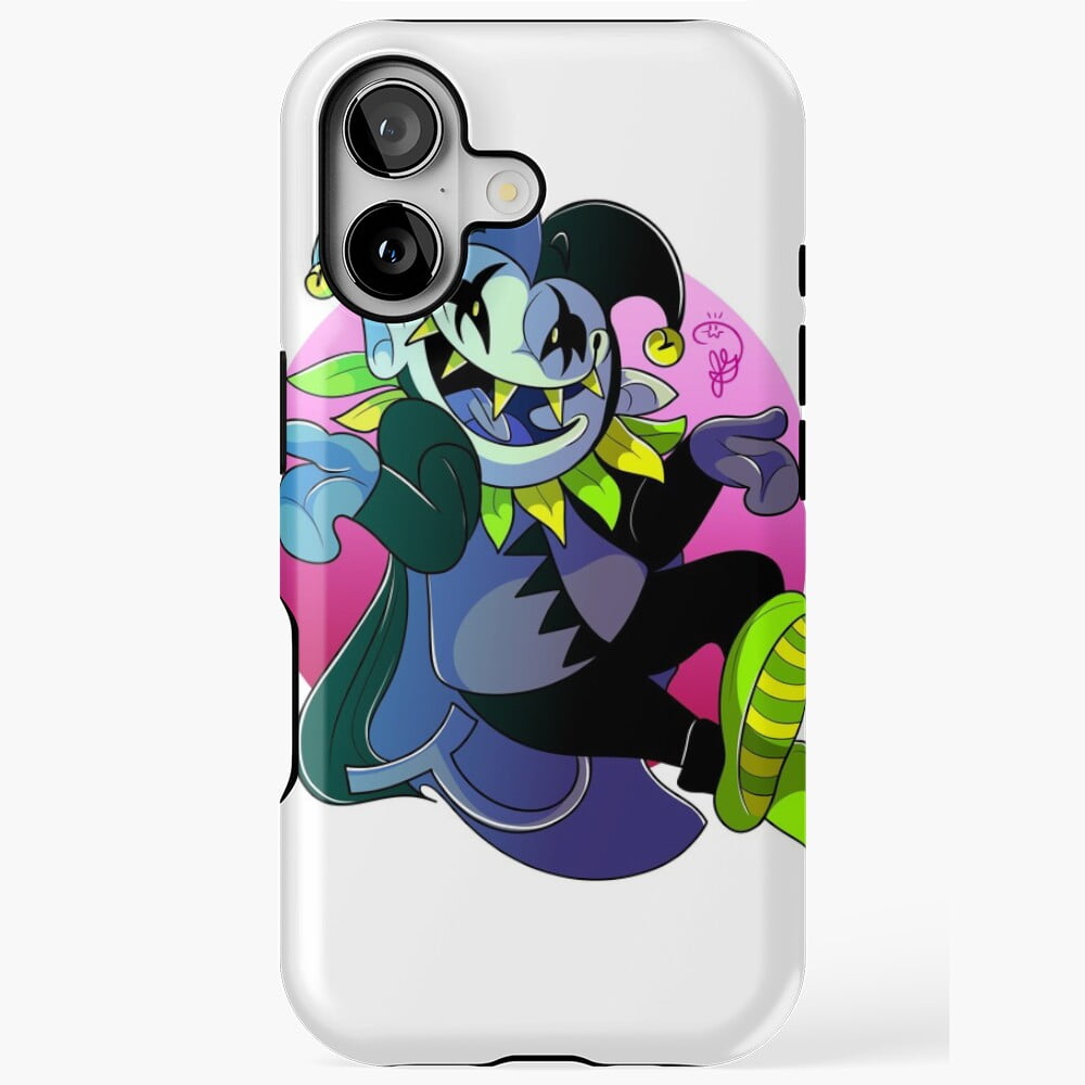 Deltarune Secret Boss Jevil Meme Retro Pixel Cartoon Case for iPhone 11 ...