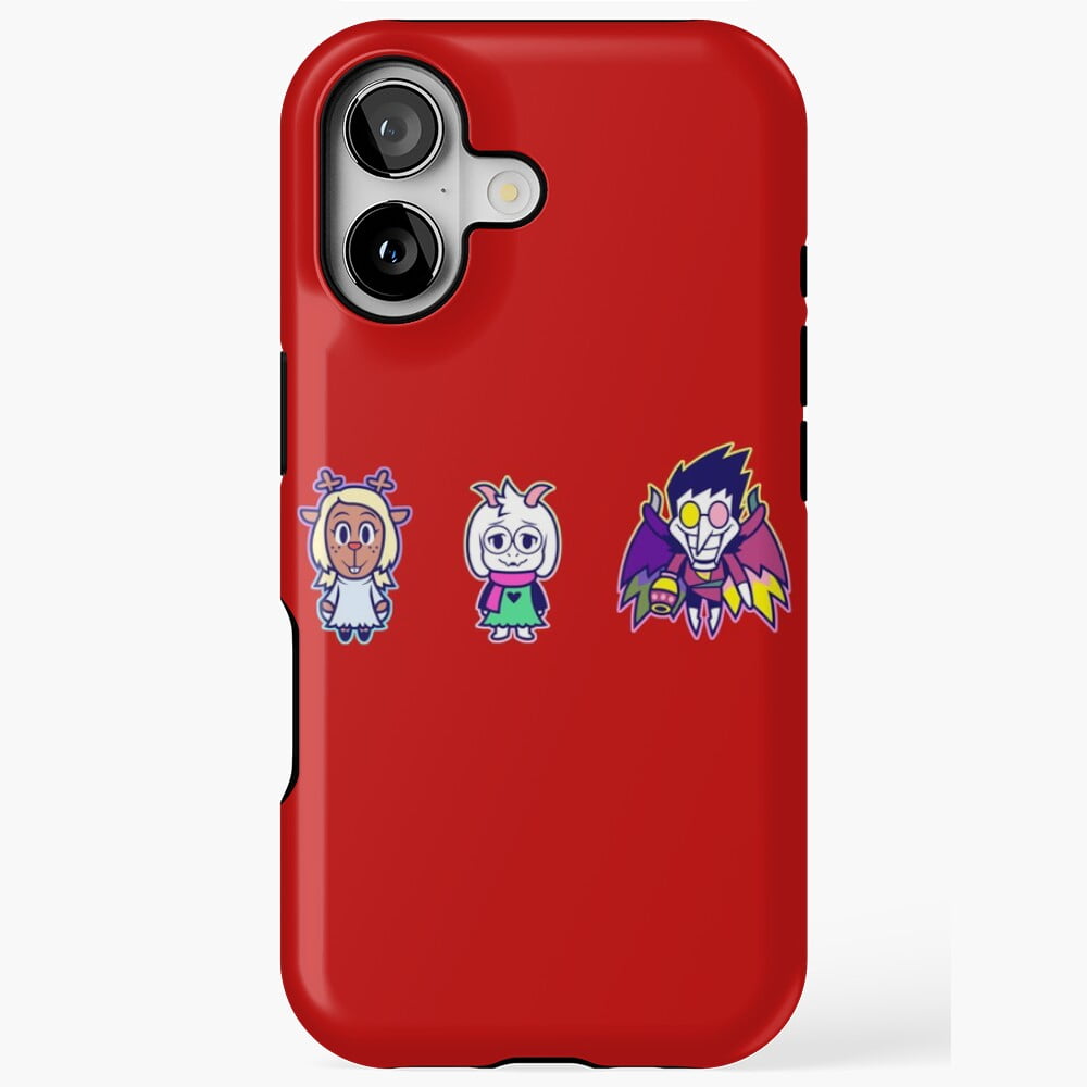 Deltarune Set Meme Retro Pixel Cartoon Graphic Case for iPhone 17 16 15 ...