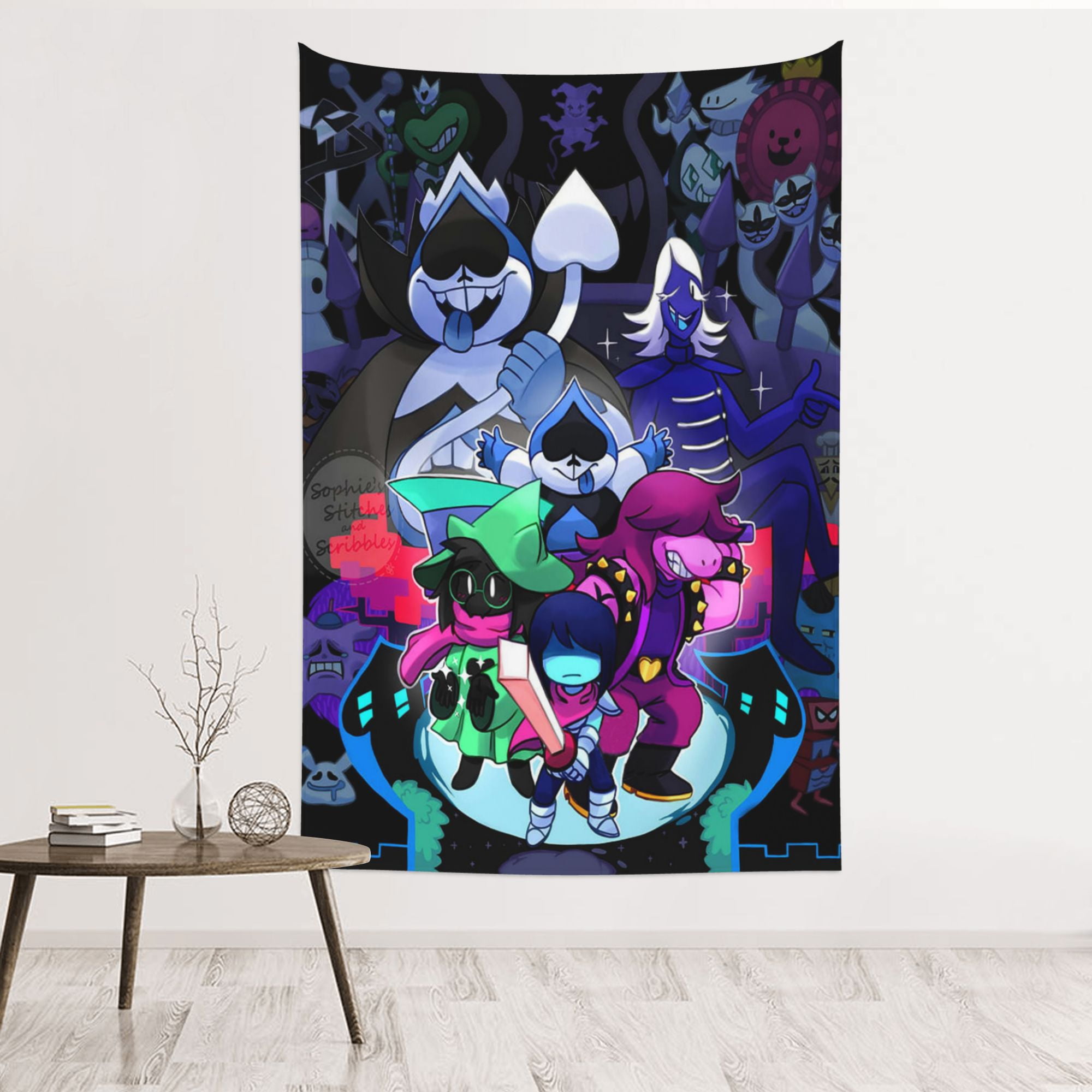 Deltarune Tapestry Banner 60 X 40 inch Decor Art Tablecloth Wall ...