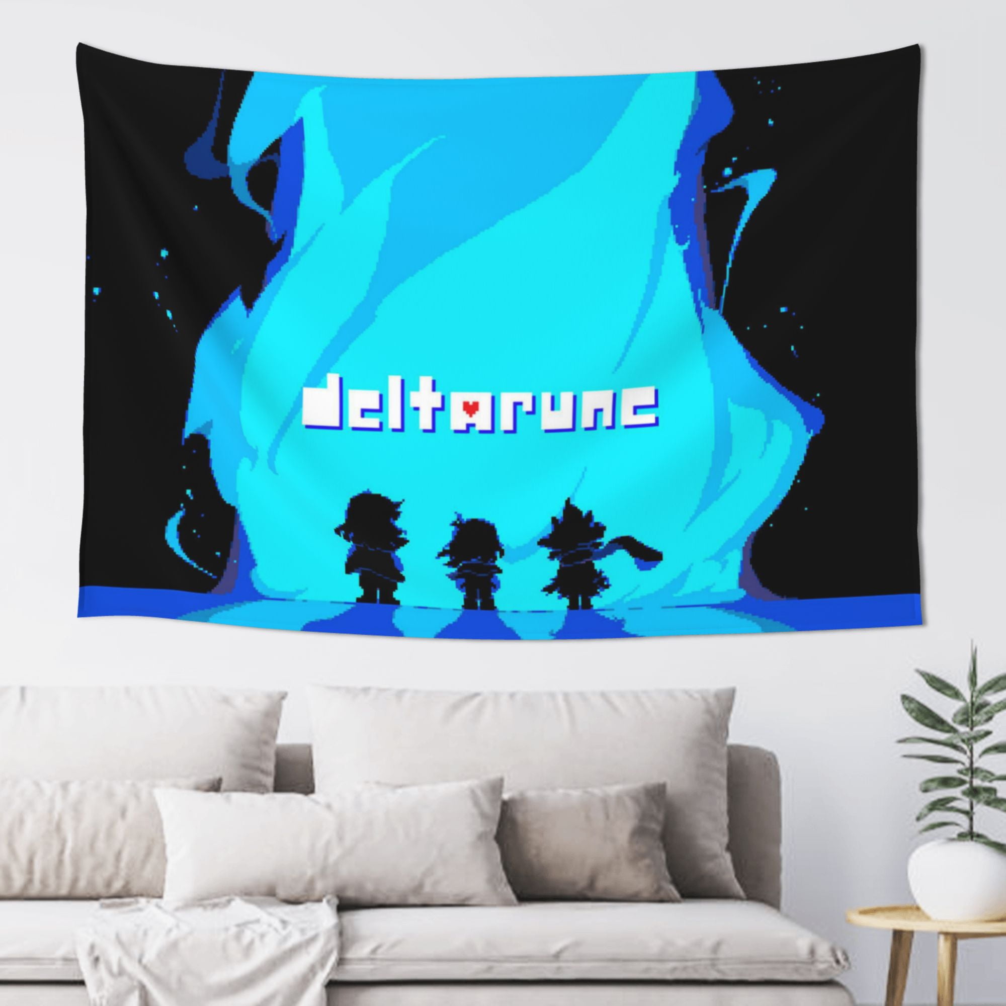 Deltarune Tapestry Banner 60 X 40 inch Decor Art Tablecloth Wall ...