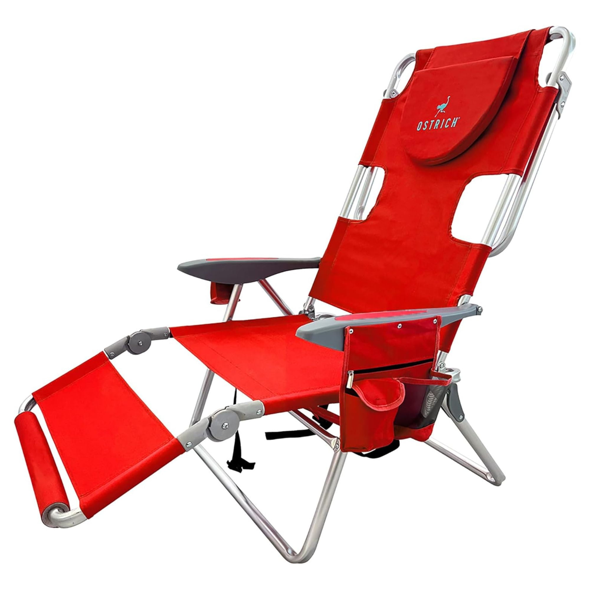 Ostrich The Backpack 3N1 Portable Chair, Reclining Lounger with Cooler ...
