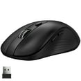 Delton S8 Optical Wireless Mouse with Auto Pair USB Dongle, 6 Buttons, 3 Adjustable DPI Levels ...