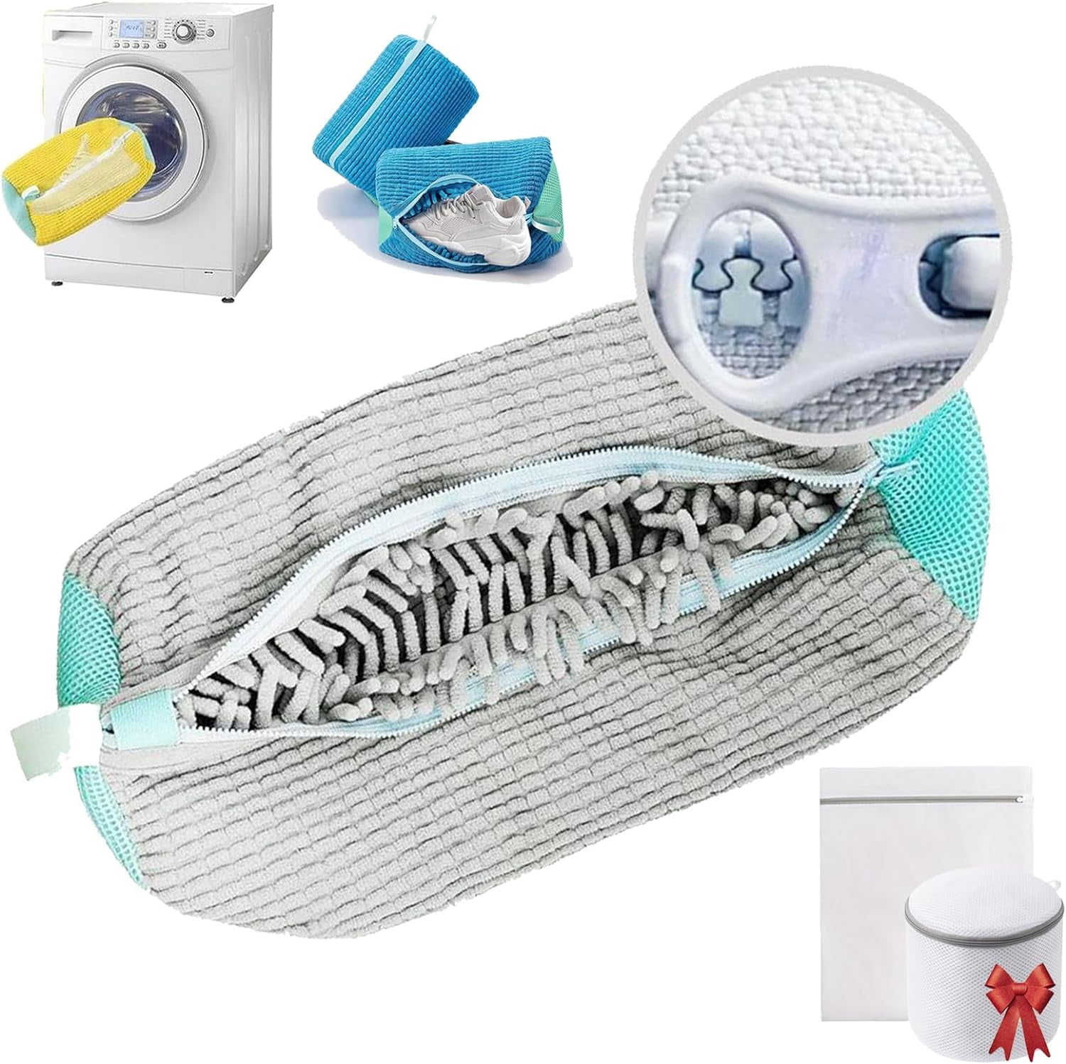 Deluvo Shoe Cleaning Bag, Deluvo Shoe Bag, Shoe Washing Machine Bag ...