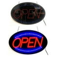 "Delux Jumbo Business Light: 24"" x 13"" Ultra Bright LED Neon Open ...