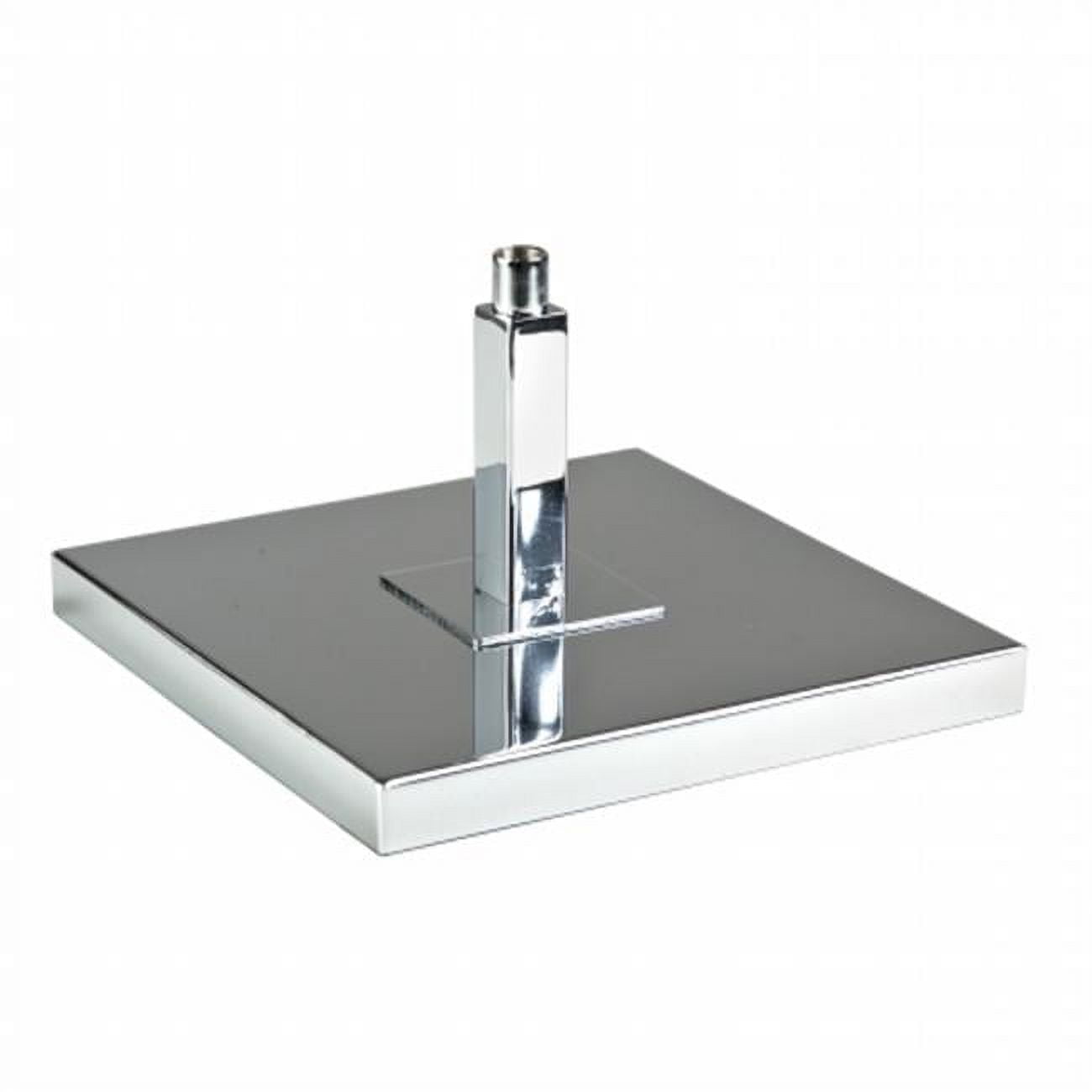 Deluxe 10 in. Square Chrome Square Display Base (Pack of 6) - Walmart.com
