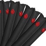 Deluxe 16g. Black Complete Winter Water Tube Kit by Pool Size - Walmart.com