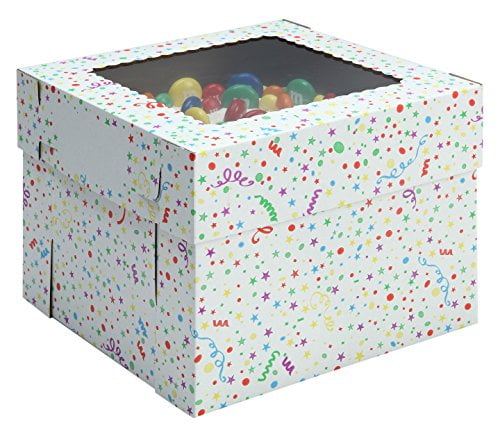 Deluxe 8" Deep Cake Boxes - Perfect for Parties - Walmart.com