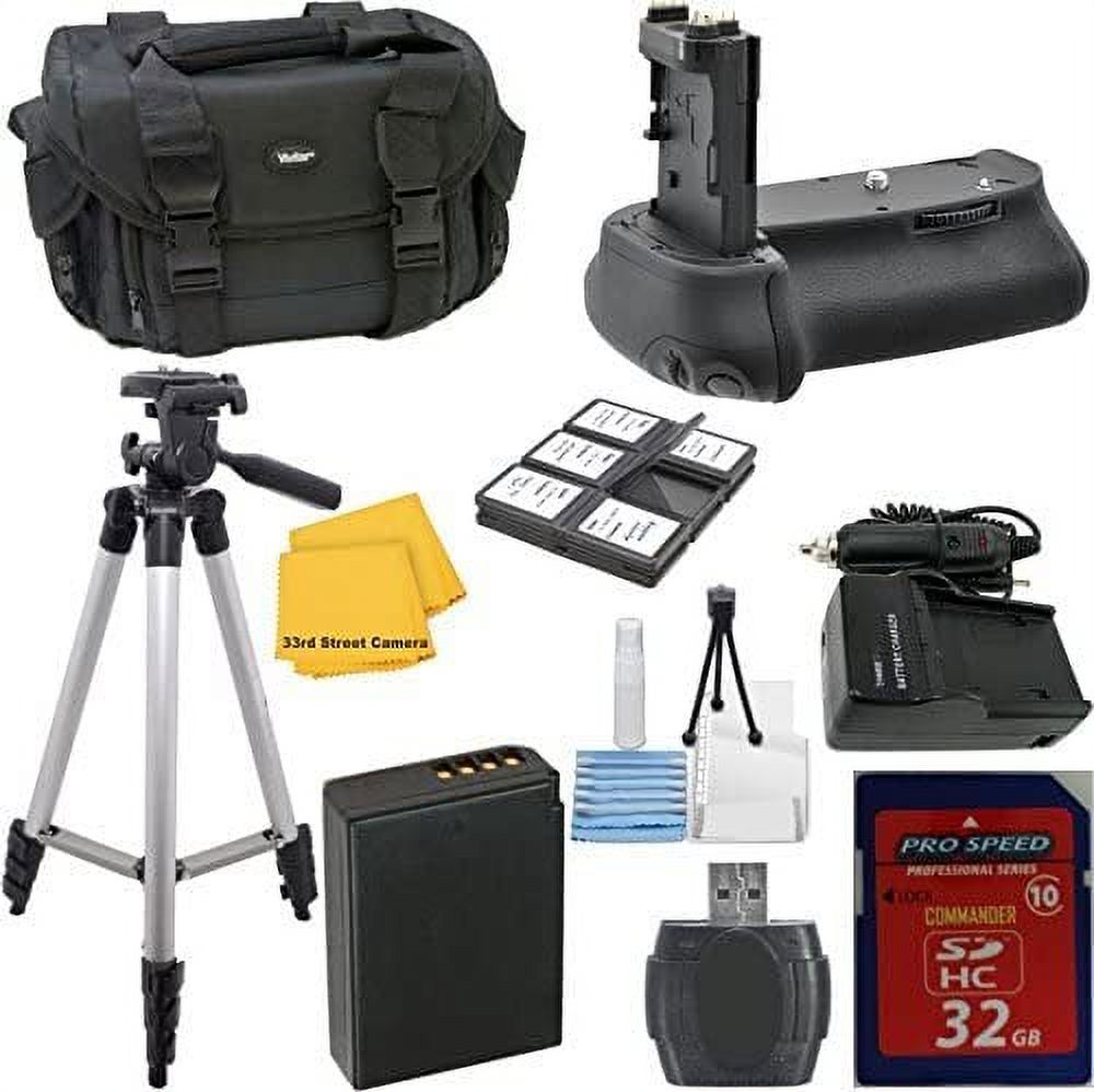 Deluxe Accessory Kit for Canon EOS Rebel T3, T5, 1200D and 1000D DSLR ...
