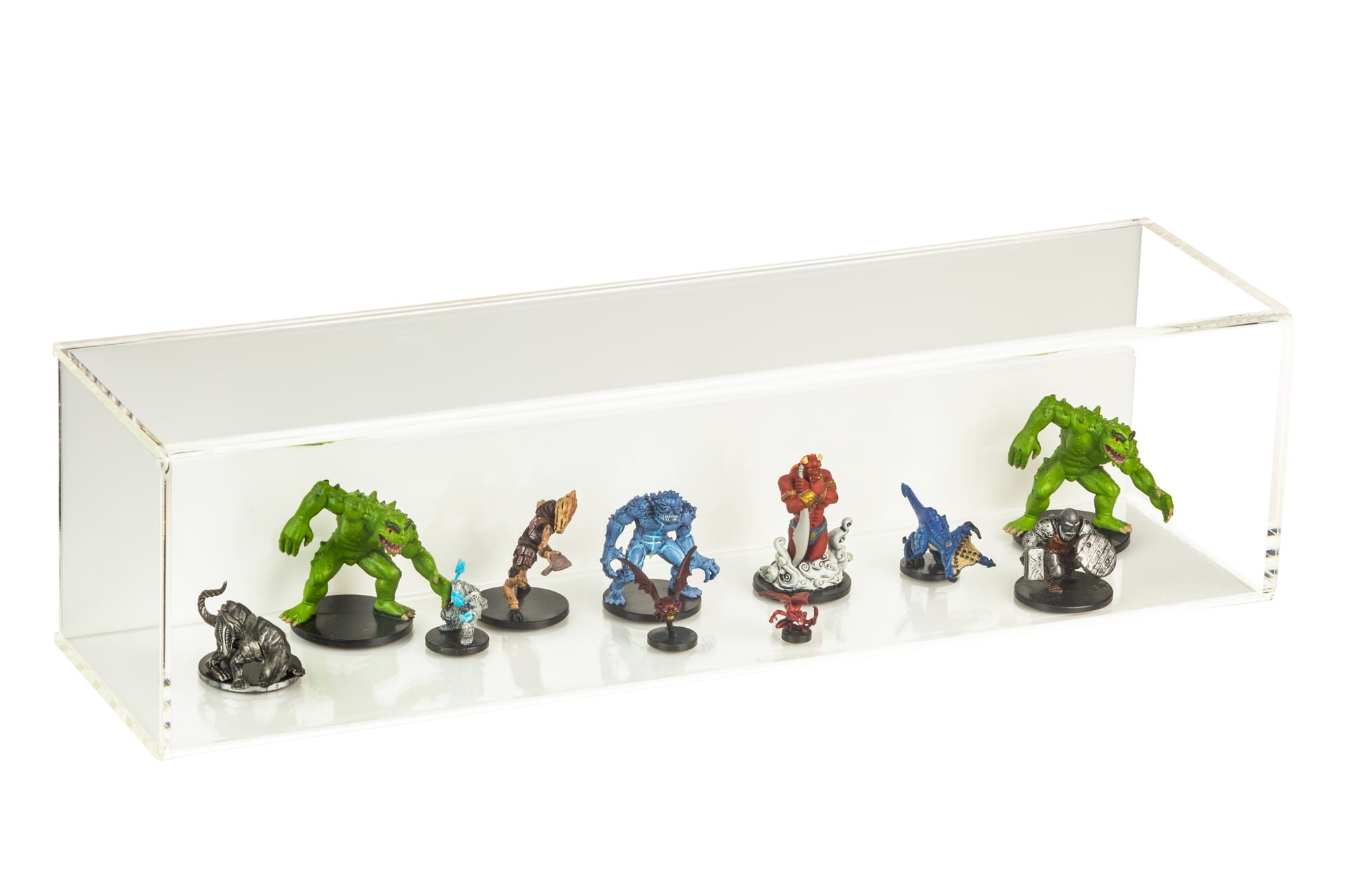 Deluxe Acrylic Figurine Display Case for Doll Bobblehead Action Figure ...