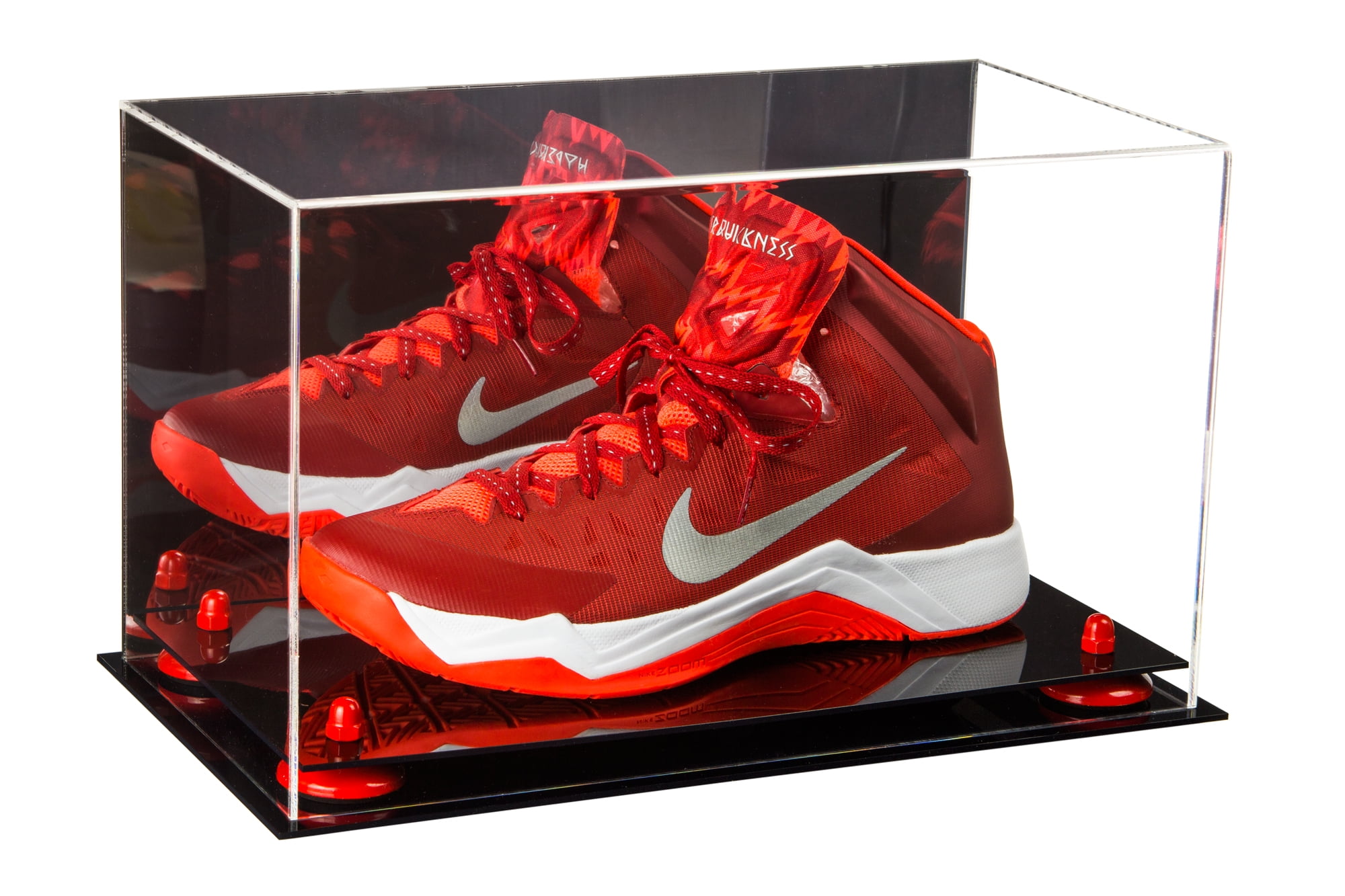 Deluxe Acrylic Large Shoe Display Case for Basketball Shoes Soccer ...