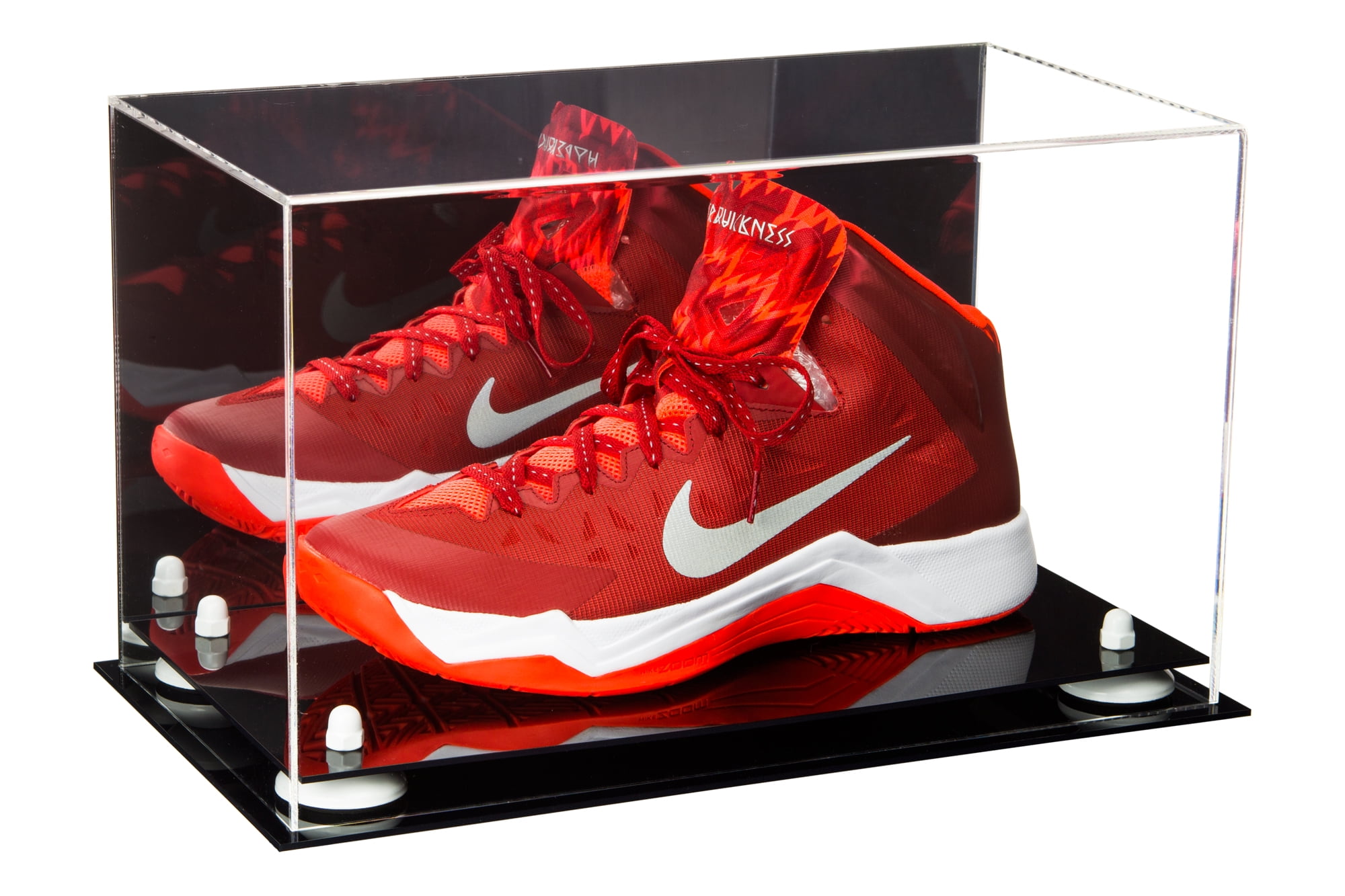 Deluxe Acrylic Large Shoe Display Case for Basketball Shoes Soccer ...