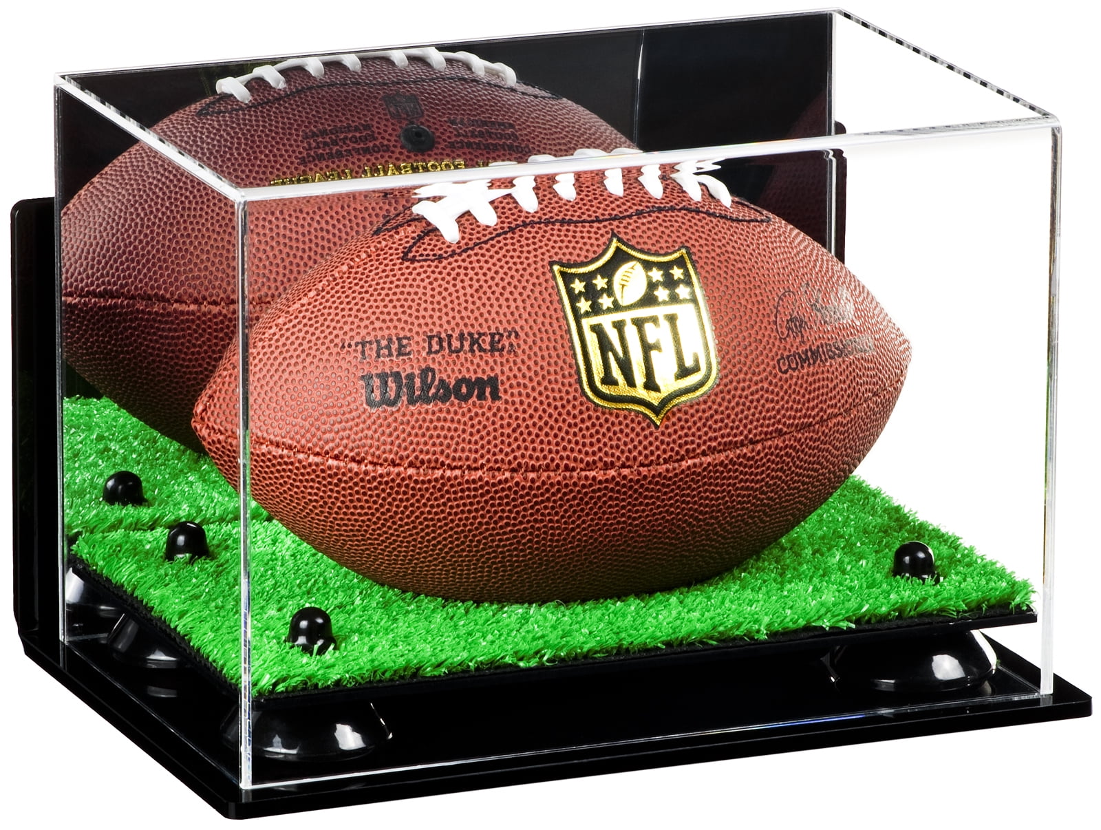 Deluxe Acrylic Mini - Miniature (not Full Size) Football Display Case ...