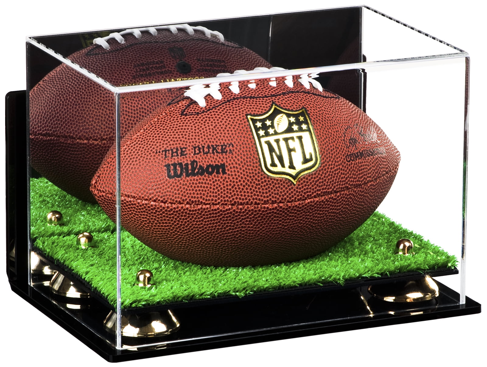 Deluxe Acrylic Mini - Miniature (not Full Size) Football Display Case ...